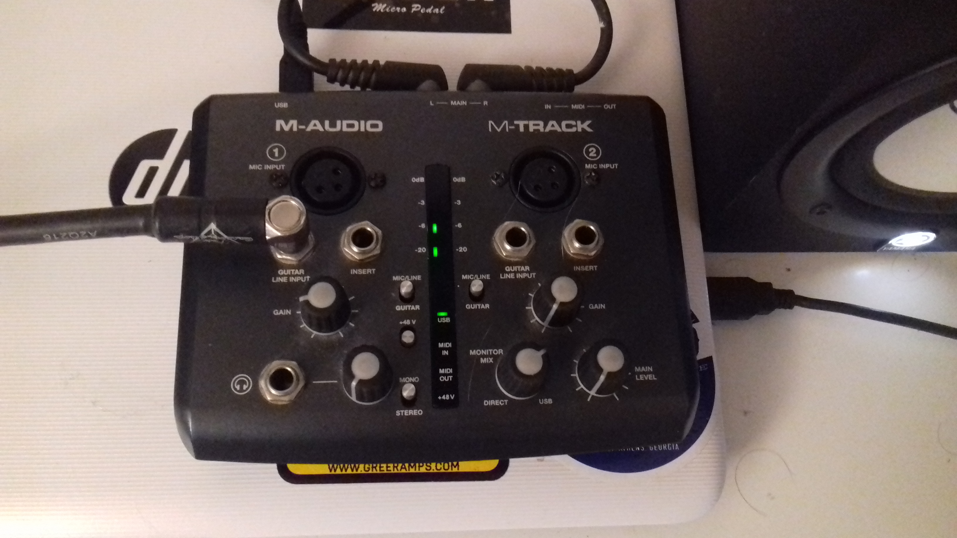 M-TRACK - M-Audio M-Track - Audiofanzine
