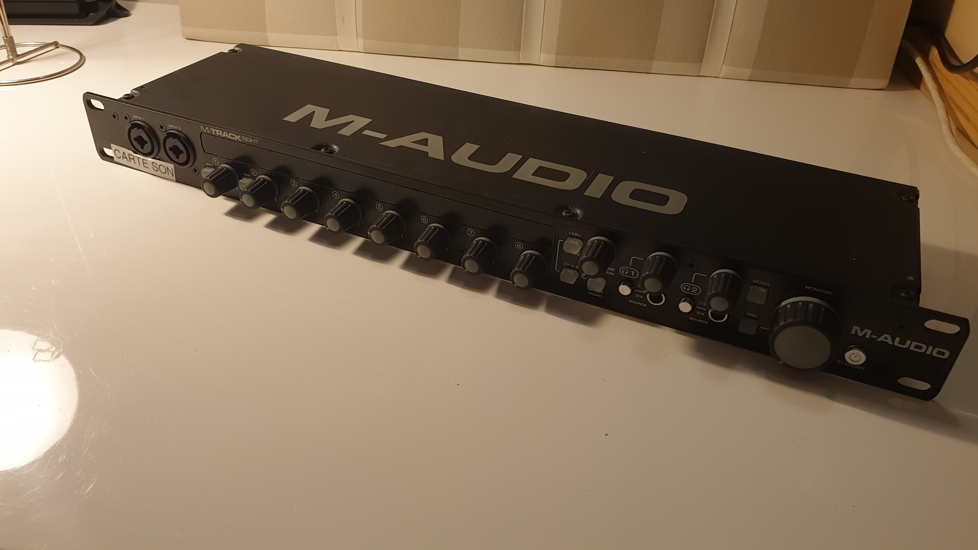 M-Track Eight - M-Audio M-Track Eight - Audiofanzine