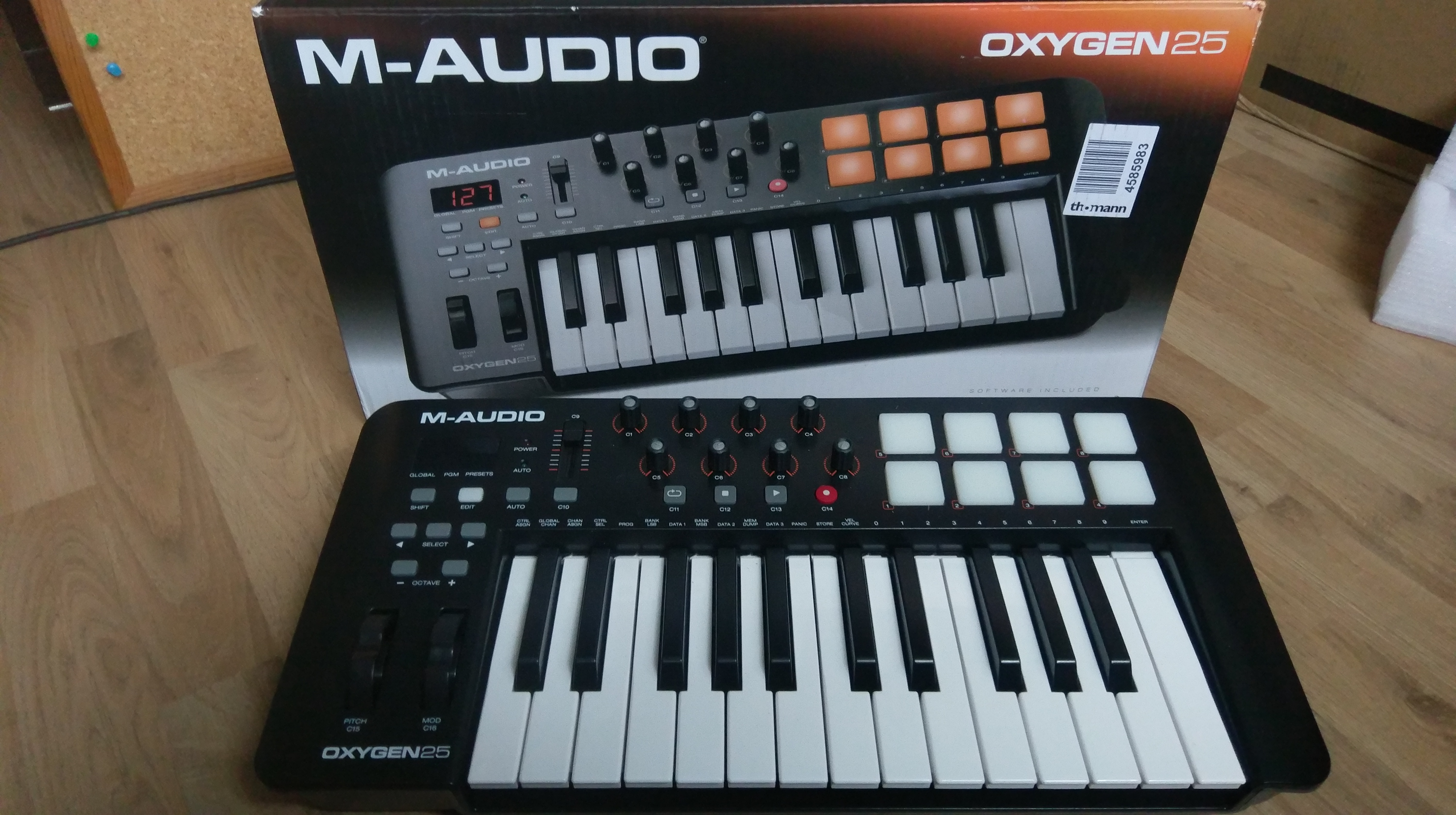 OXYGEN 25 MK IV - M-Audio Oxygen 25 MK IV - Audiofanzine