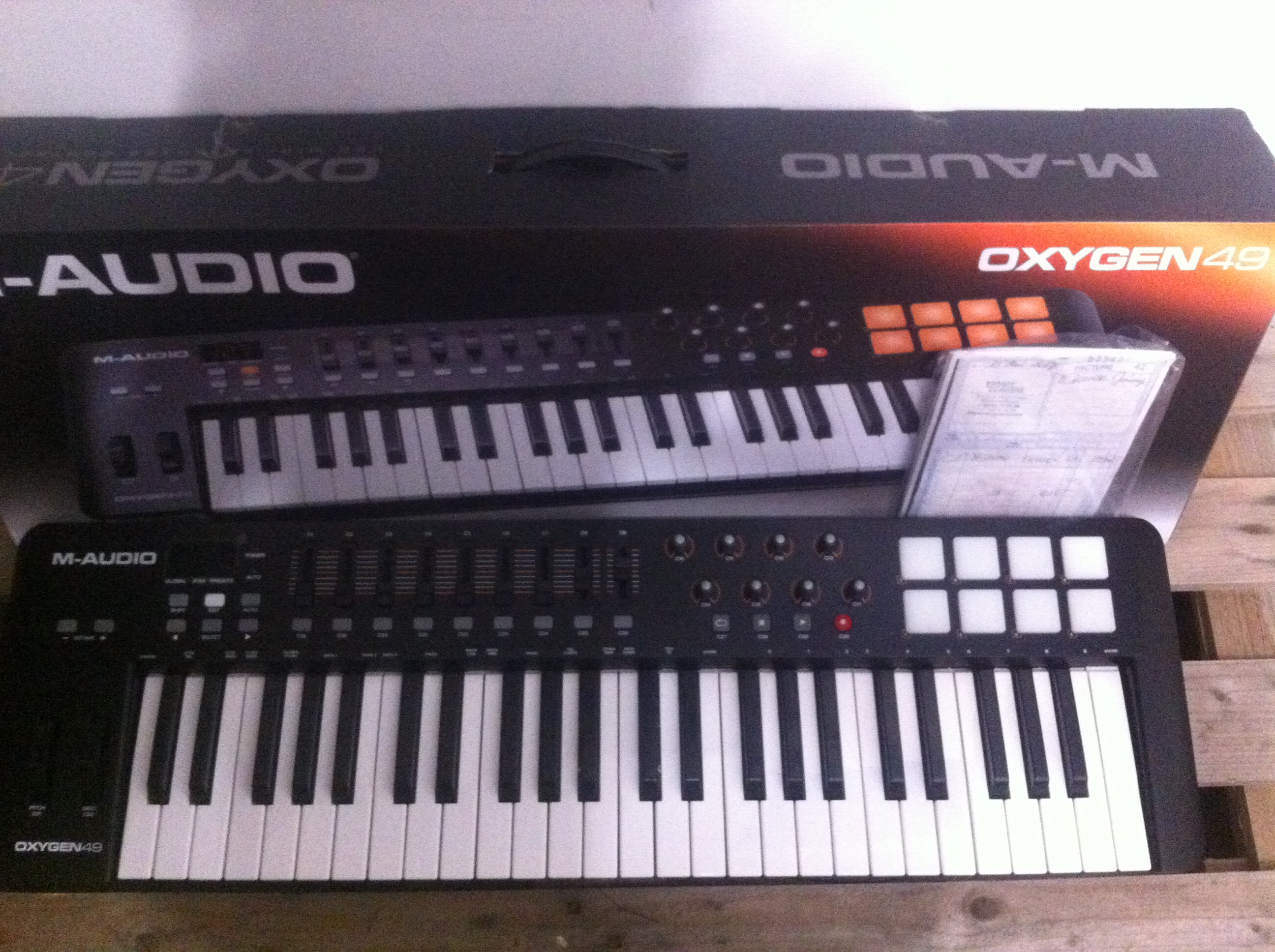 OXYGEN 49 MK IV - M-Audio Oxygen 49 MK IV - Audiofanzine