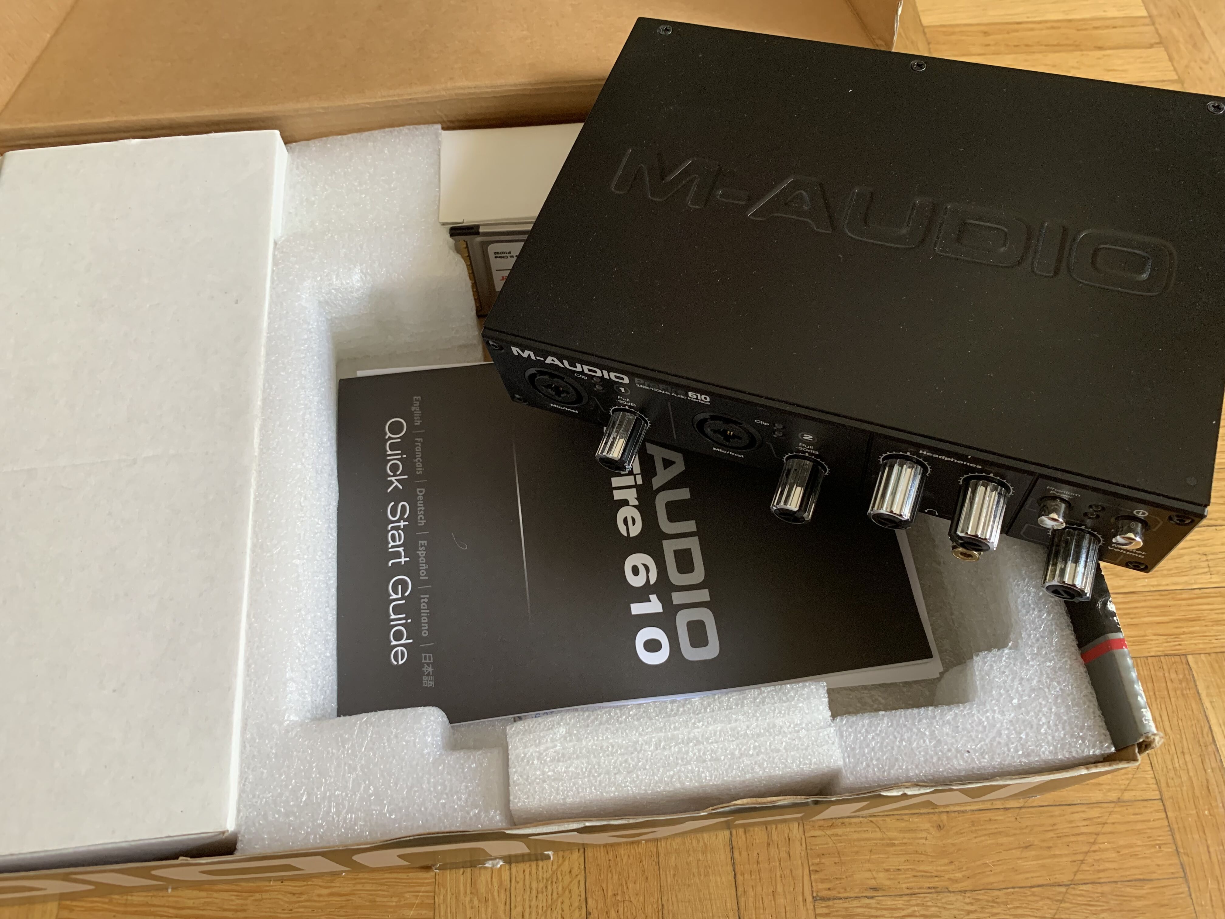 M-Audio ProFire 610 (Ile-de-France) - Audiofanzine