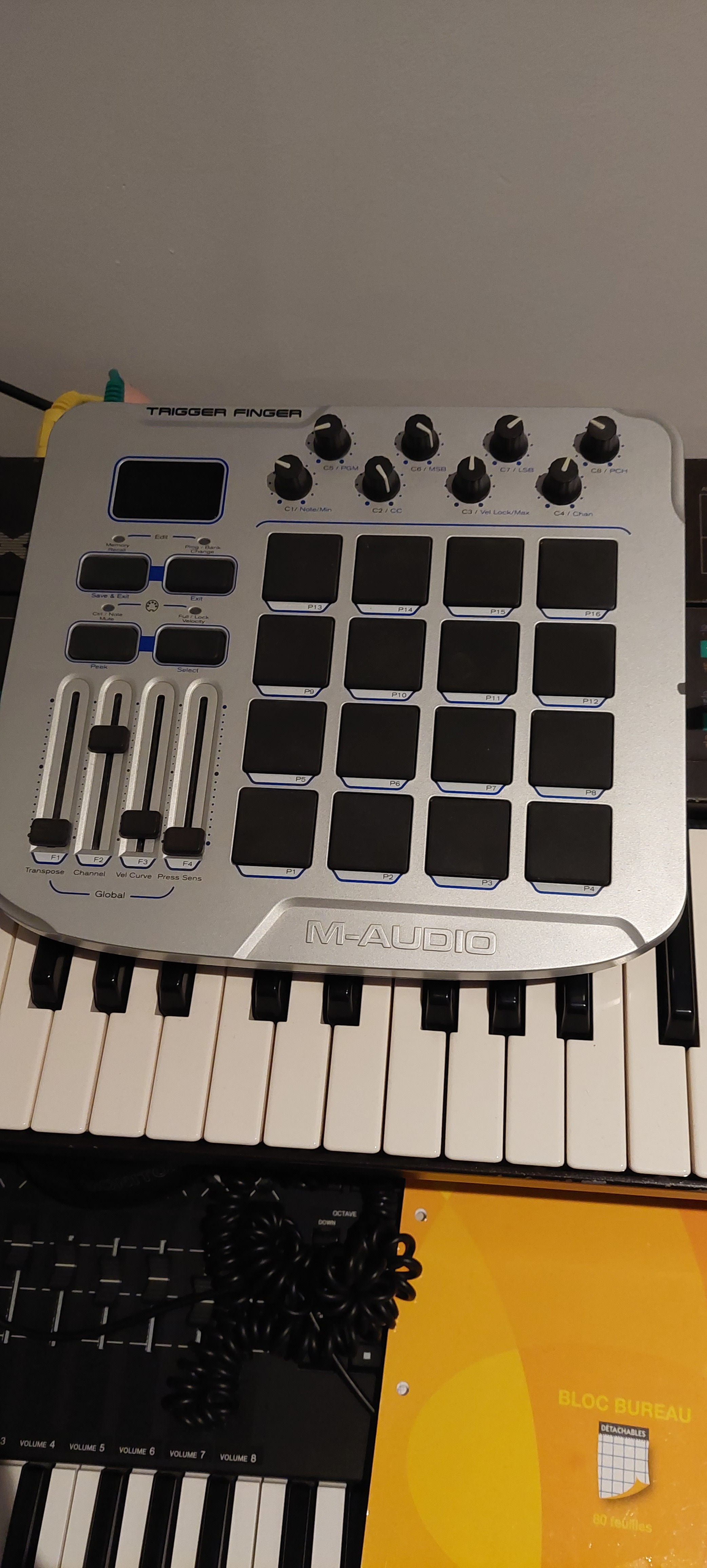 Trigger Finger - M-Audio Trigger Finger - Audiofanzine