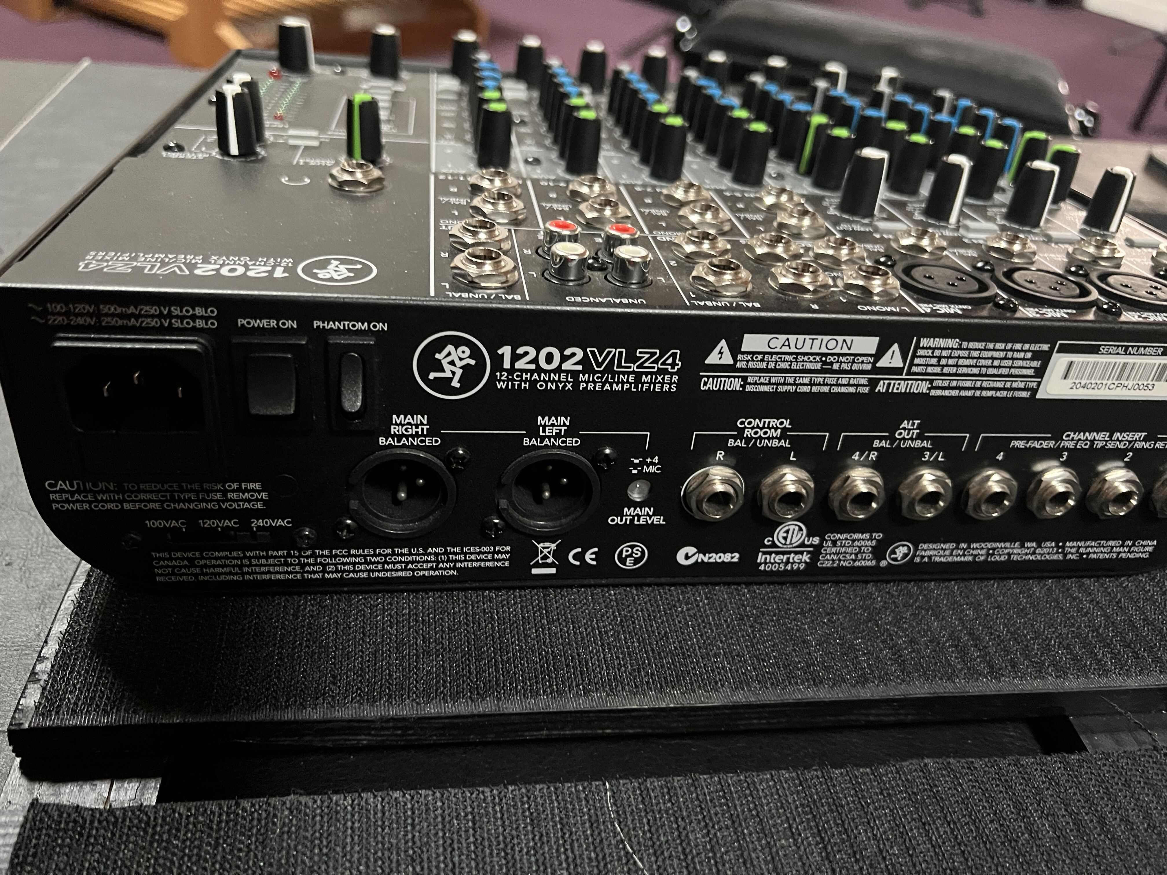 1202VLZ4 - Mackie 1202VLZ4 - Audiofanzine