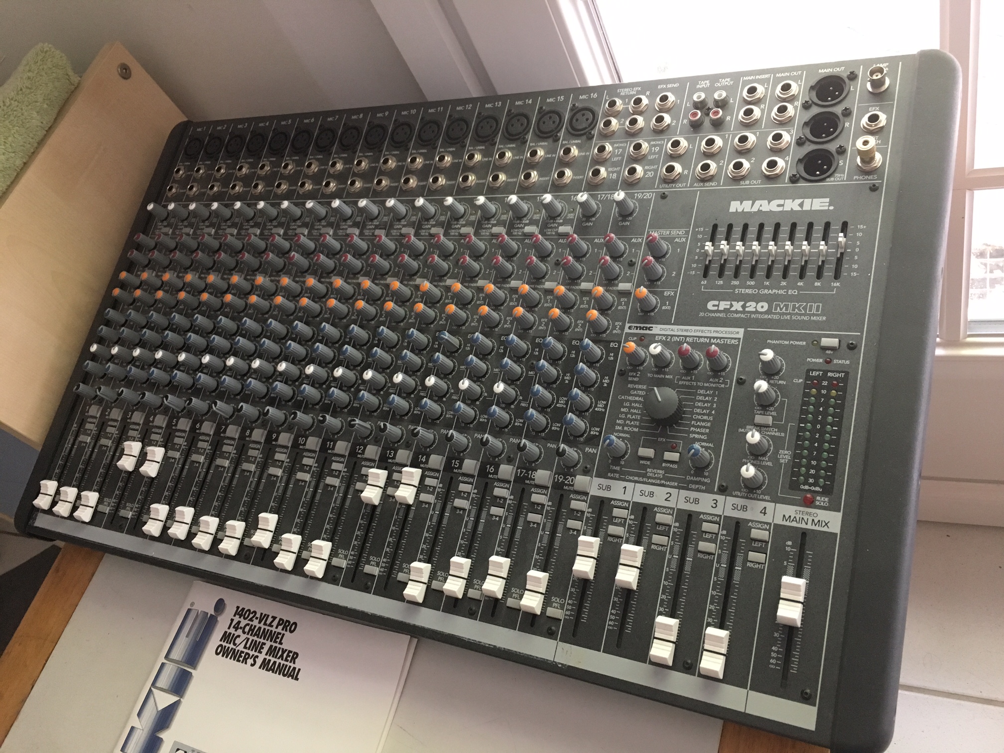 CFX20.MKII - Mackie CFX20.mkII - Audiofanzine