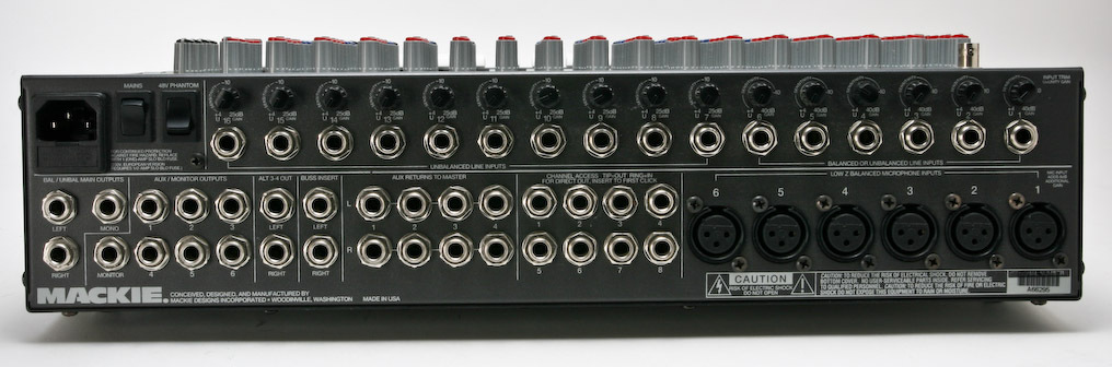 Mackie CR 1604 connecting to DAW / how to cable Subgroups - Gearspace