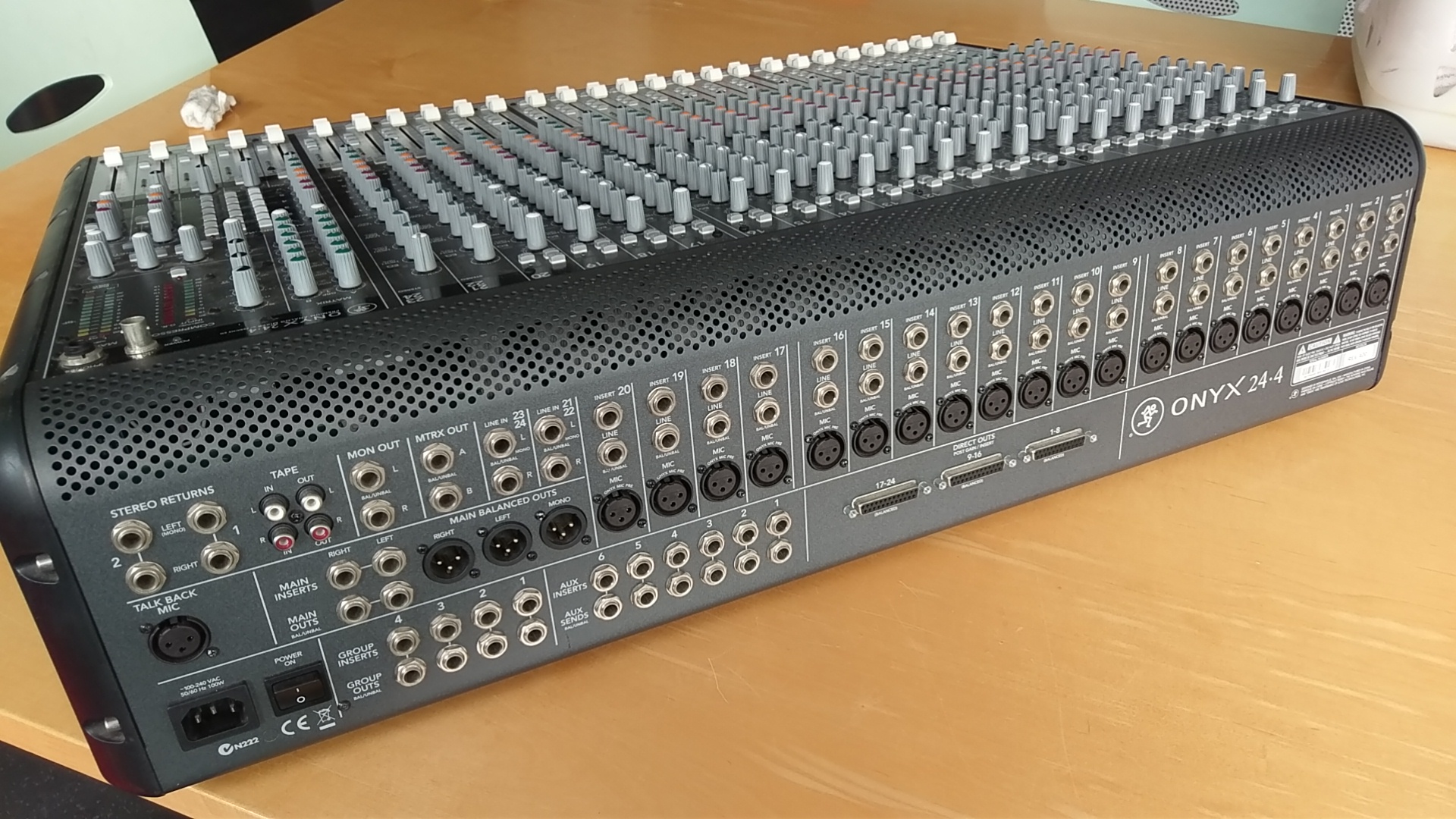 Onyx 24.4-Bus - Mackie Onyx 24.4-Bus - Audiofanzine