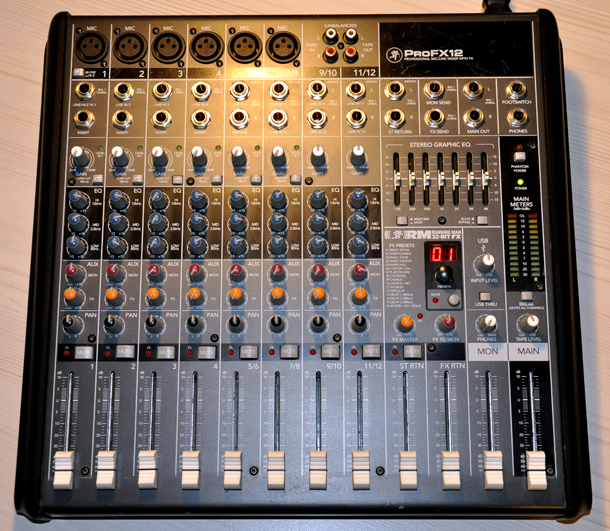 PROFX12 - Mackie ProFX12 - Audiofanzine