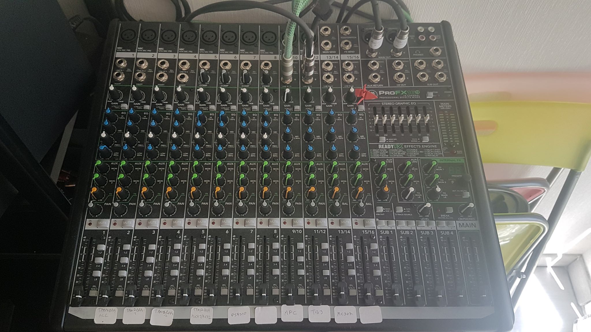 ProFX16 - Mackie ProFX16 - Audiofanzine