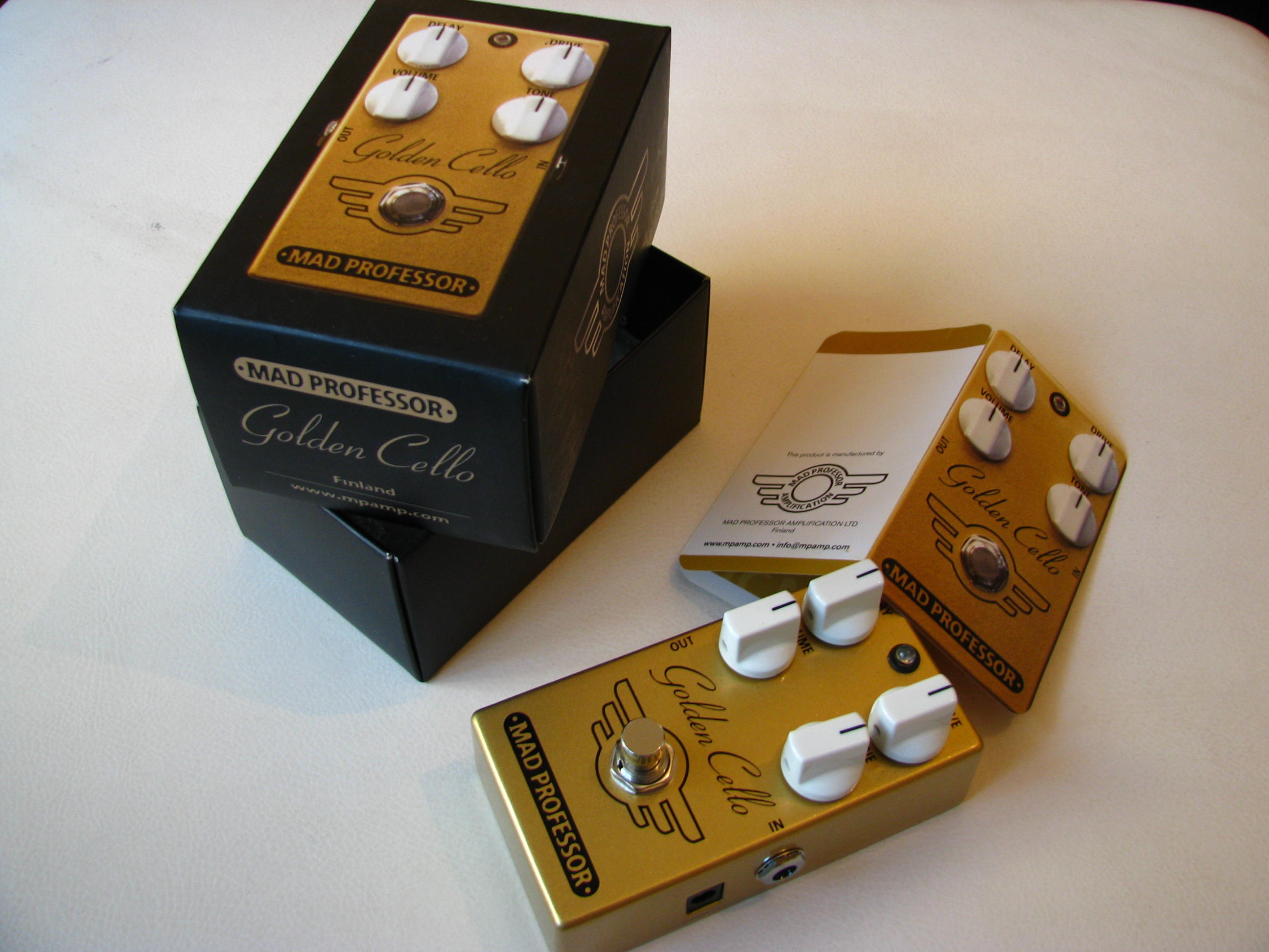 GOLDEN CELLO - Mad Professor Golden Cello - Audiofanzine