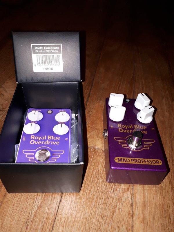 Royal Blue Overdrive - Mad Professor Royal Blue Overdrive - Audiofanzine