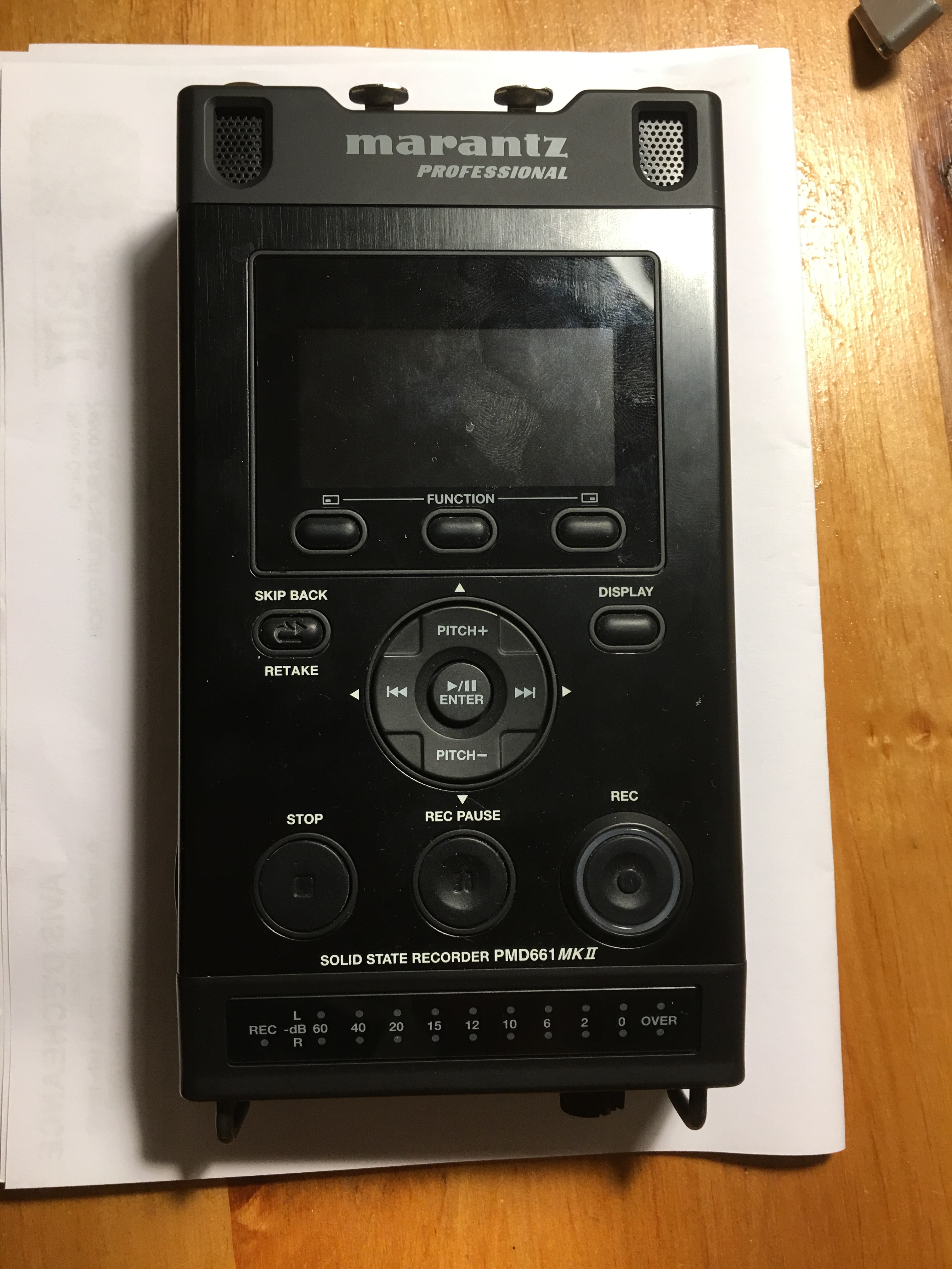 PMD661MKII - Marantz Professional PMD661MKII - Audiofanzine