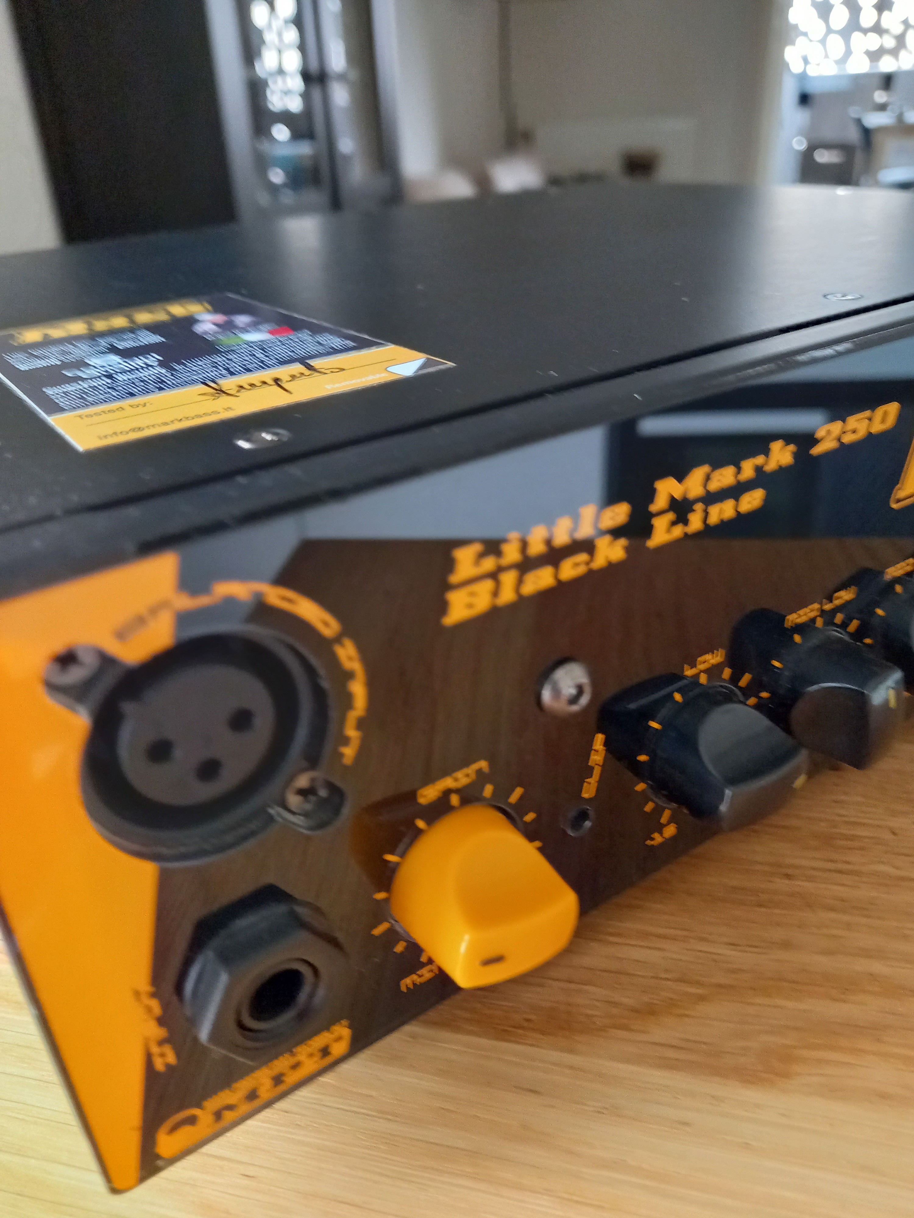 Little Mark 250 Black Line Markbass - Audiofanzine