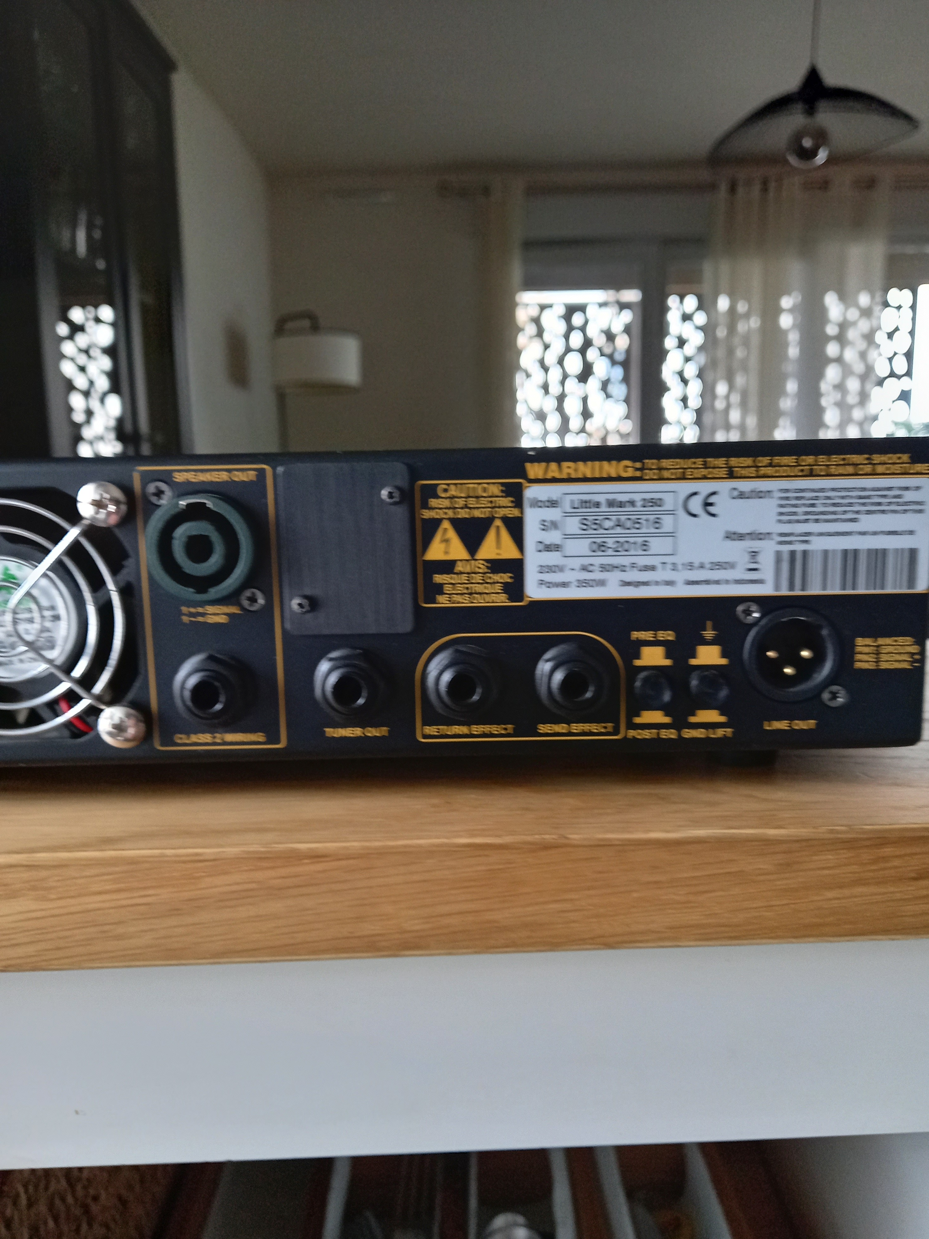 Little Mark 250 Black Line Markbass - Audiofanzine