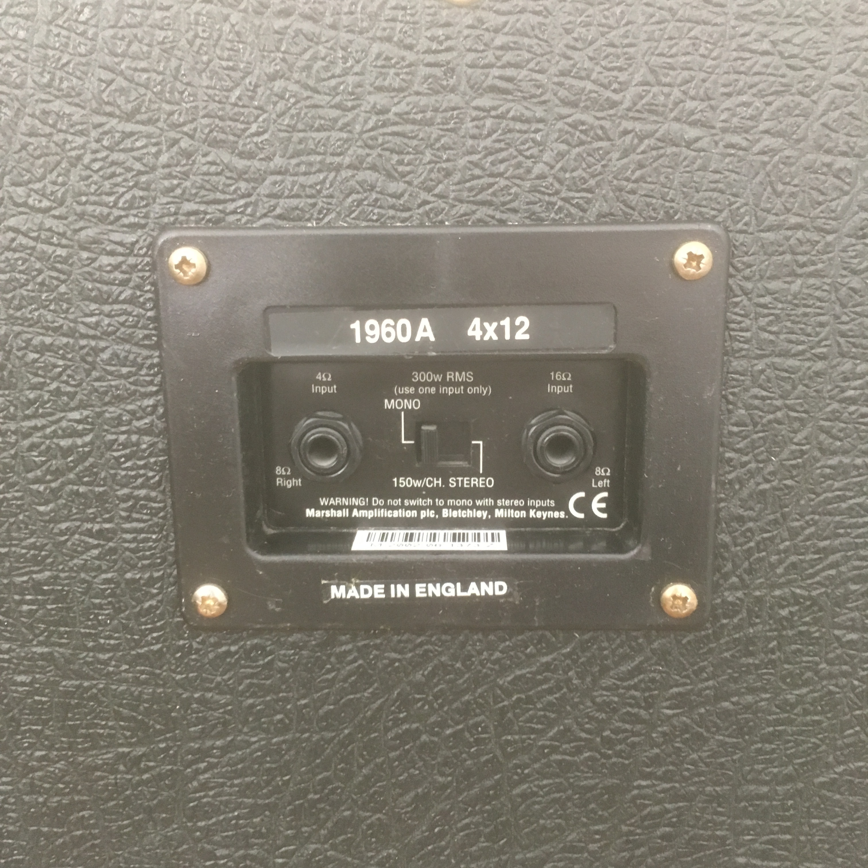 1960A [1990-CURRENT] - Marshall 1960A [1990-Current] - Audiofanzine