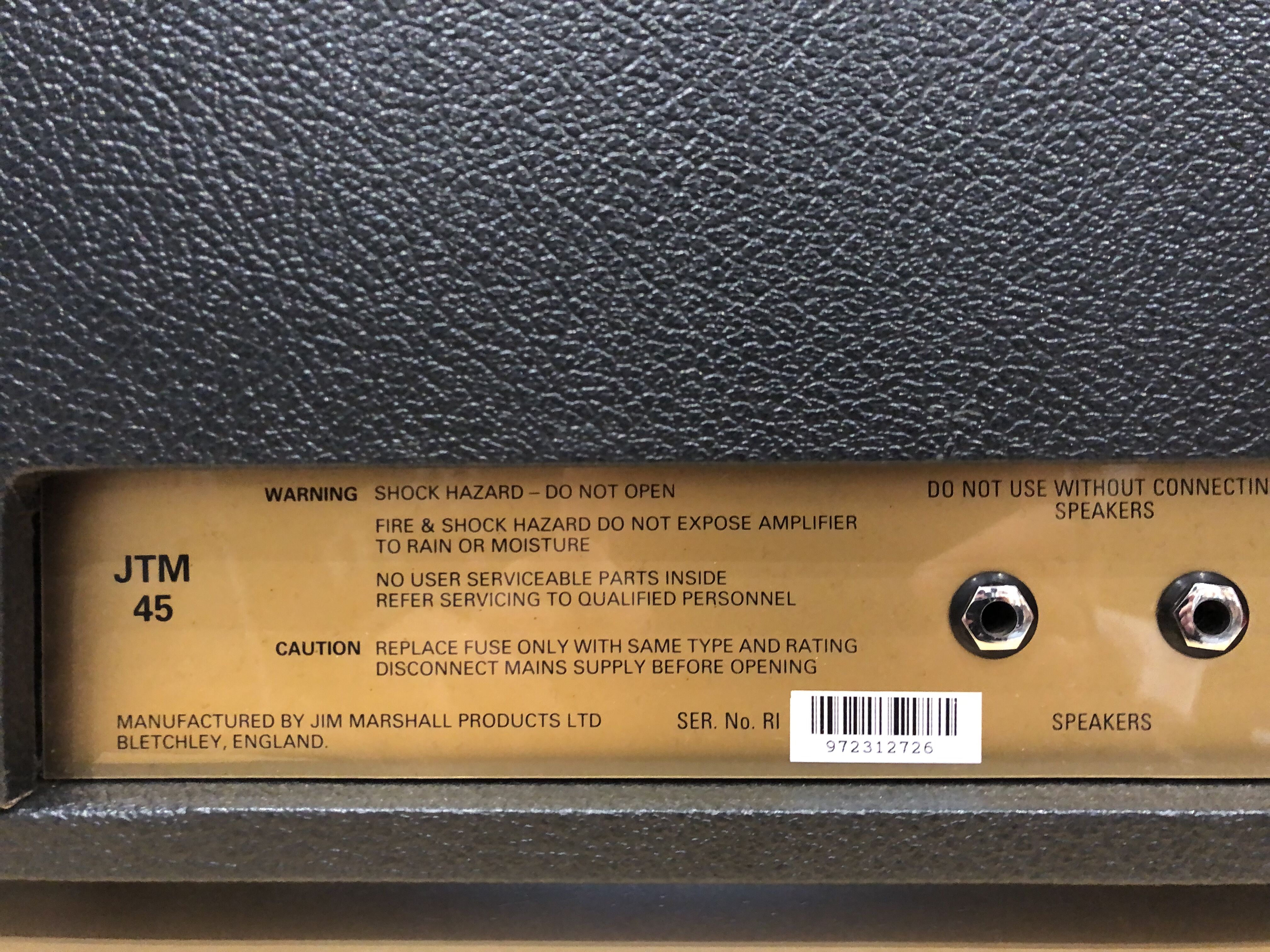 2245 JTM45 - Marshall 2245 JTM45 - Audiofanzine