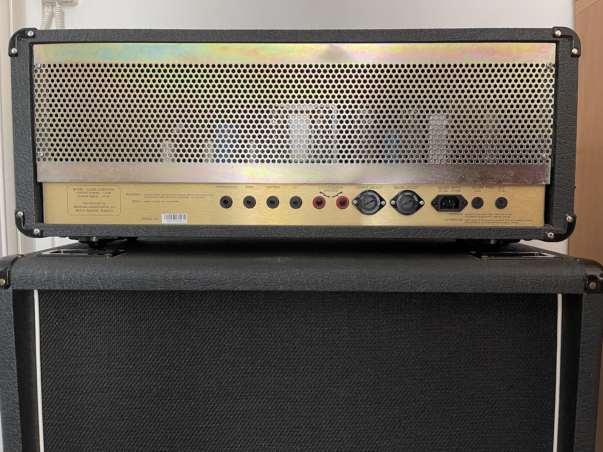 2555SL JCM Slash Signature Marshall - Audiofanzine