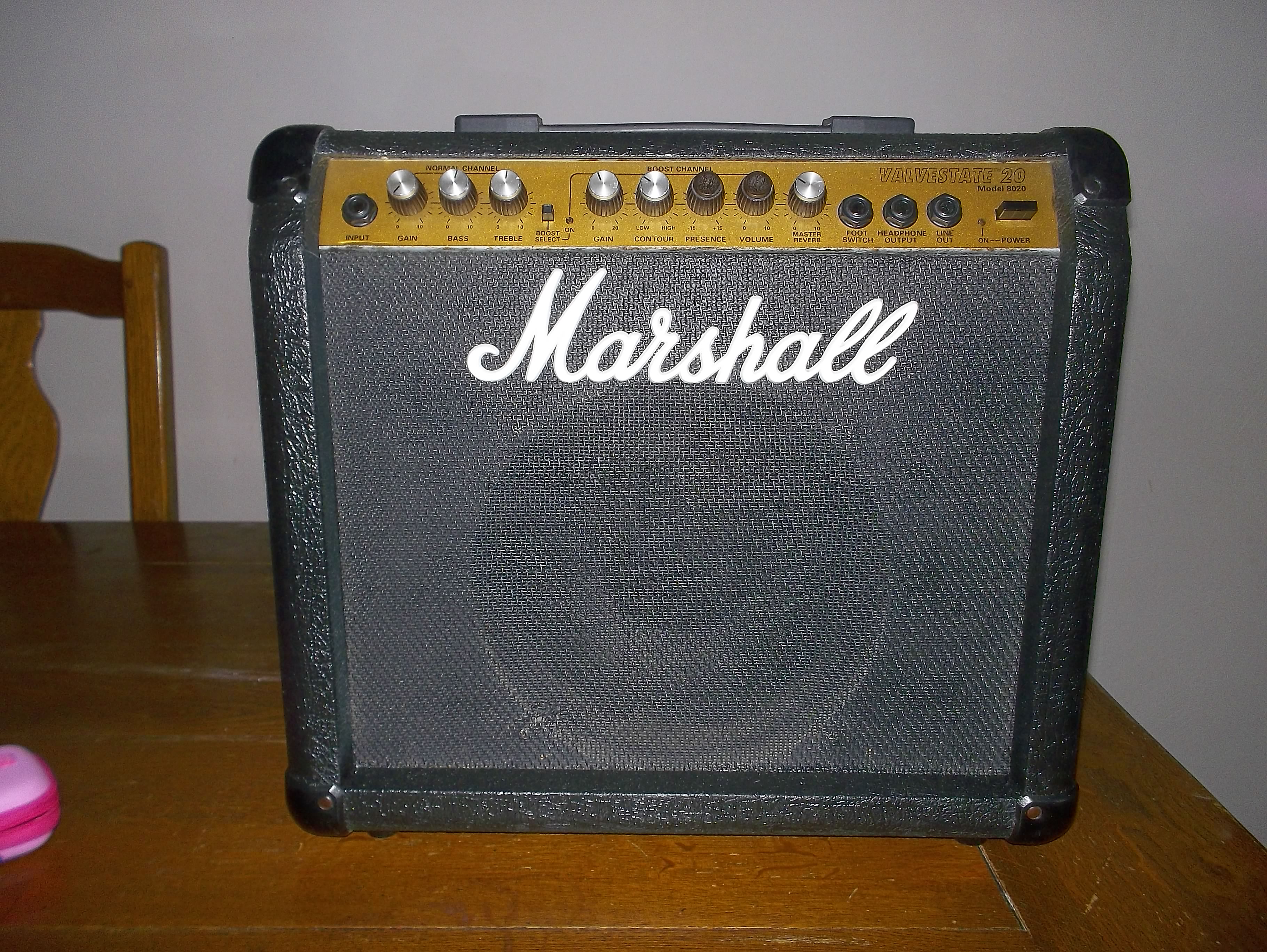 8020 VALVESTATE 20 - Marshall 8020 ValveState 20 - Audiofanzine