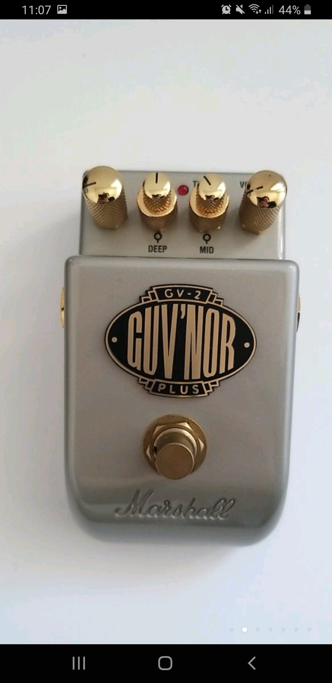 GV-2 Guv'nor Plus - Marshall GV-2 Guv'nor Plus - Audiofanzine