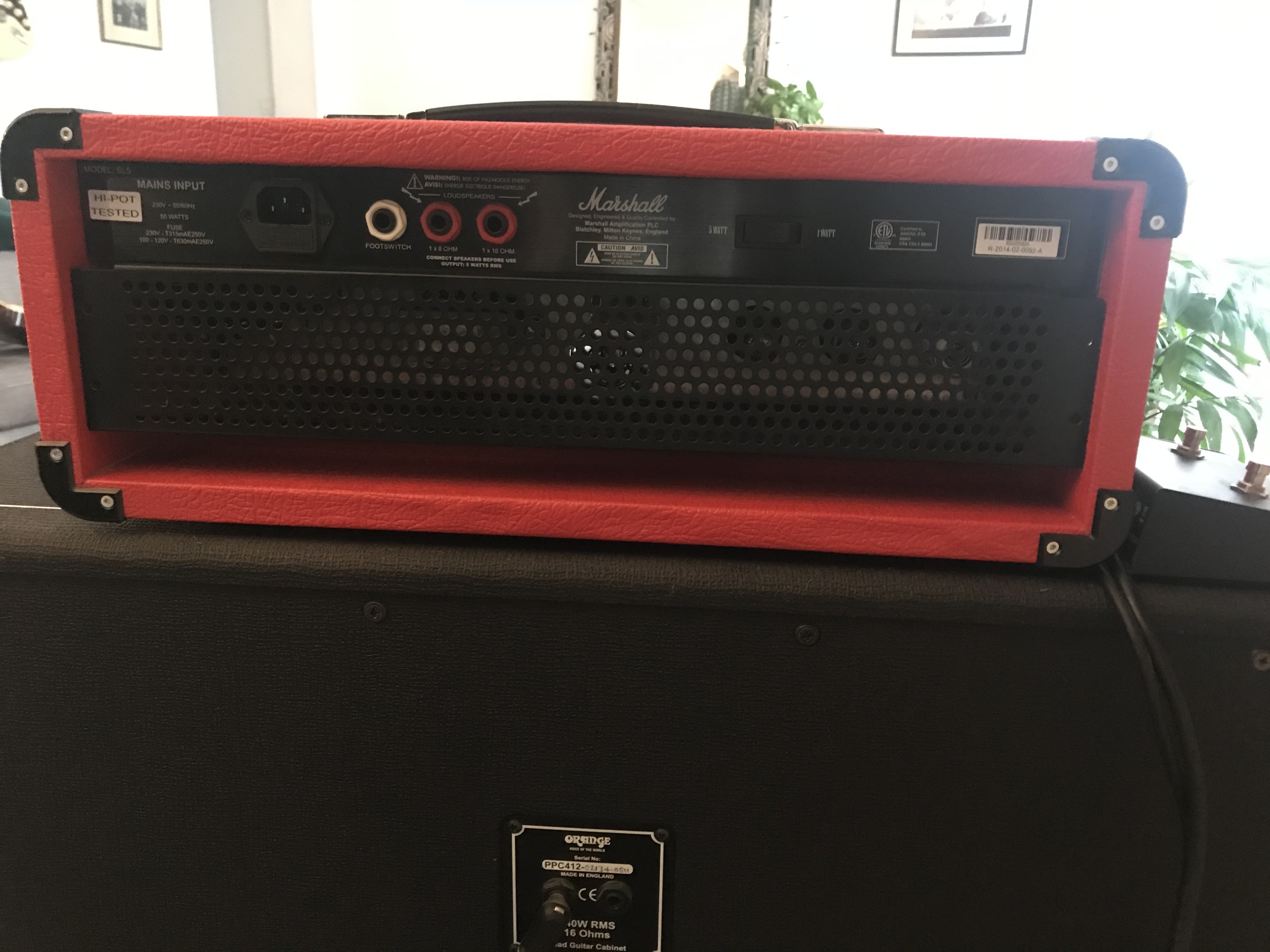 SL5 Slash Signature - Marshall SL5 Slash Signature - Audiofanzine