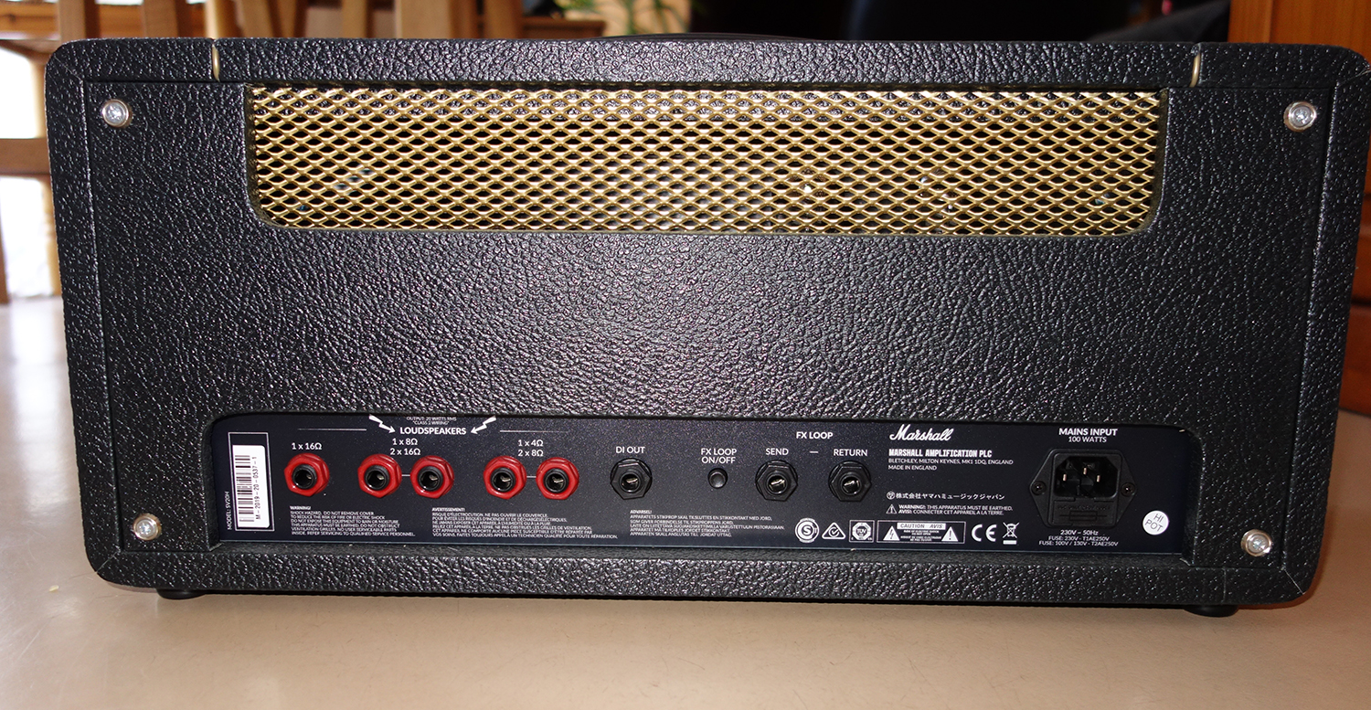 Studio Vintage SV20H - Marshall Studio Vintage SV20H - Audiofanzine