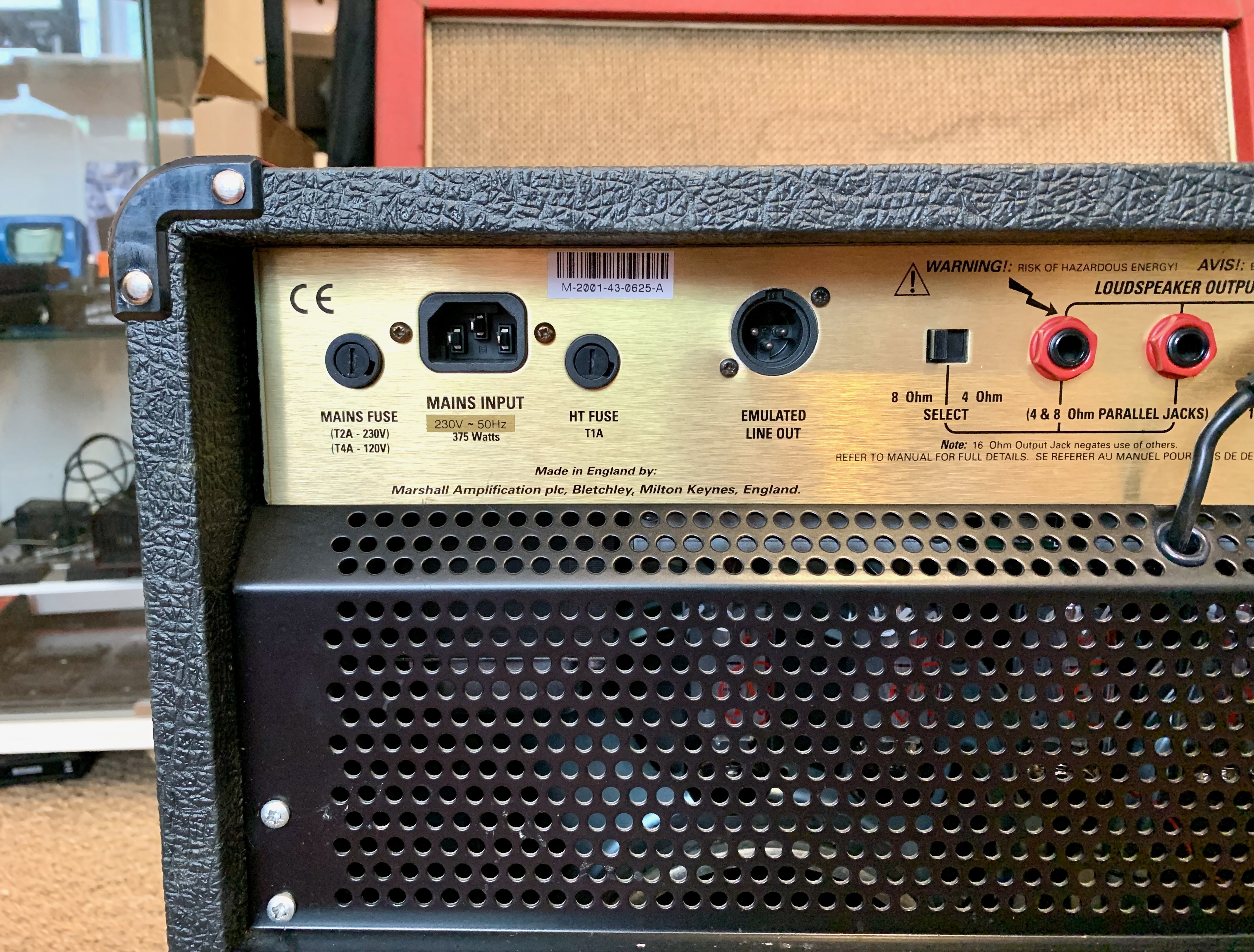 Marshall JCM 2000 TSL 122 Triple Super Lead 3-Channel 100-Watt 2x12 ...