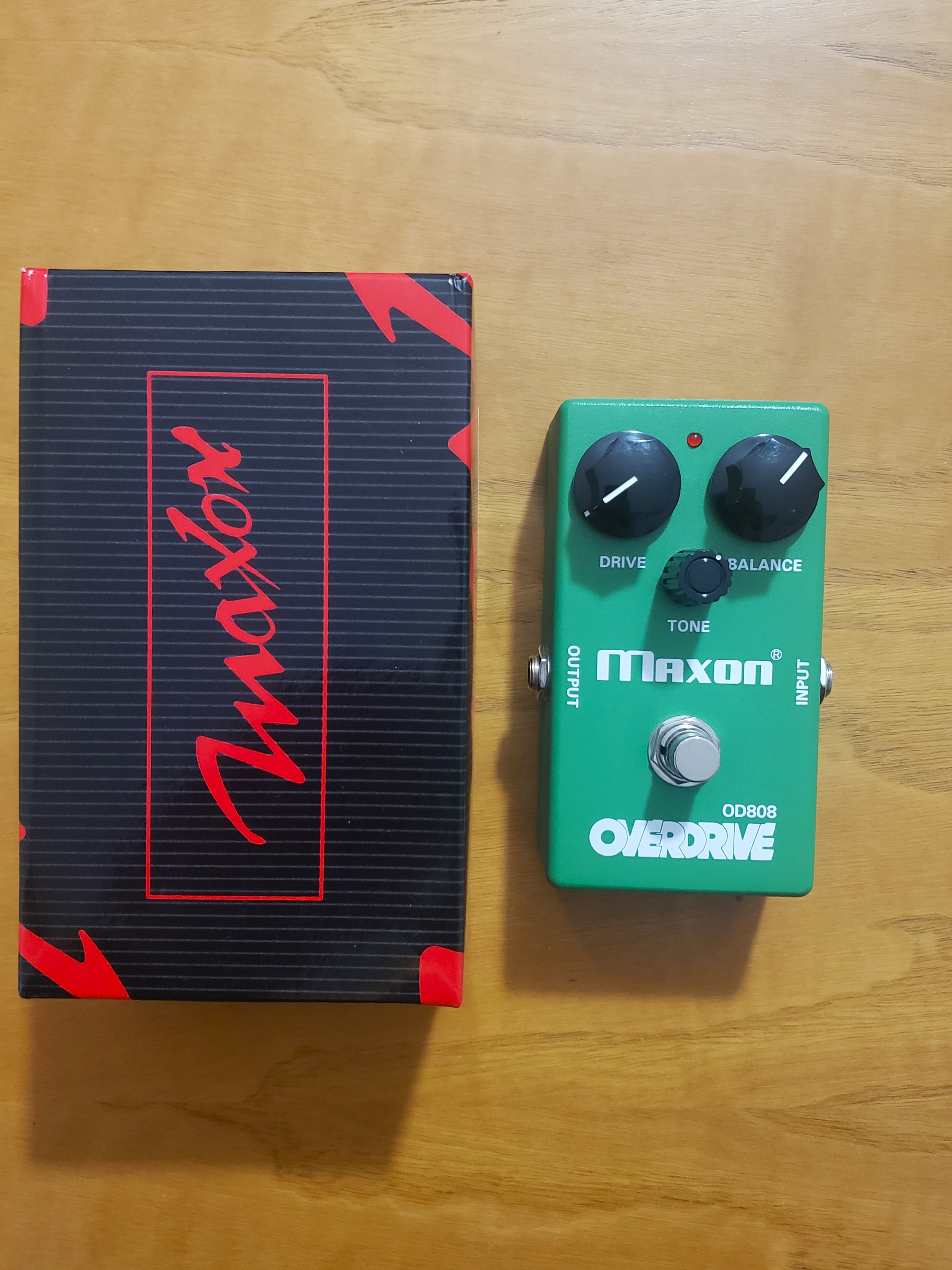 OD-808 Overdrive Reissue - Maxon OD-808 Overdrive Reissue - Audiofanzine