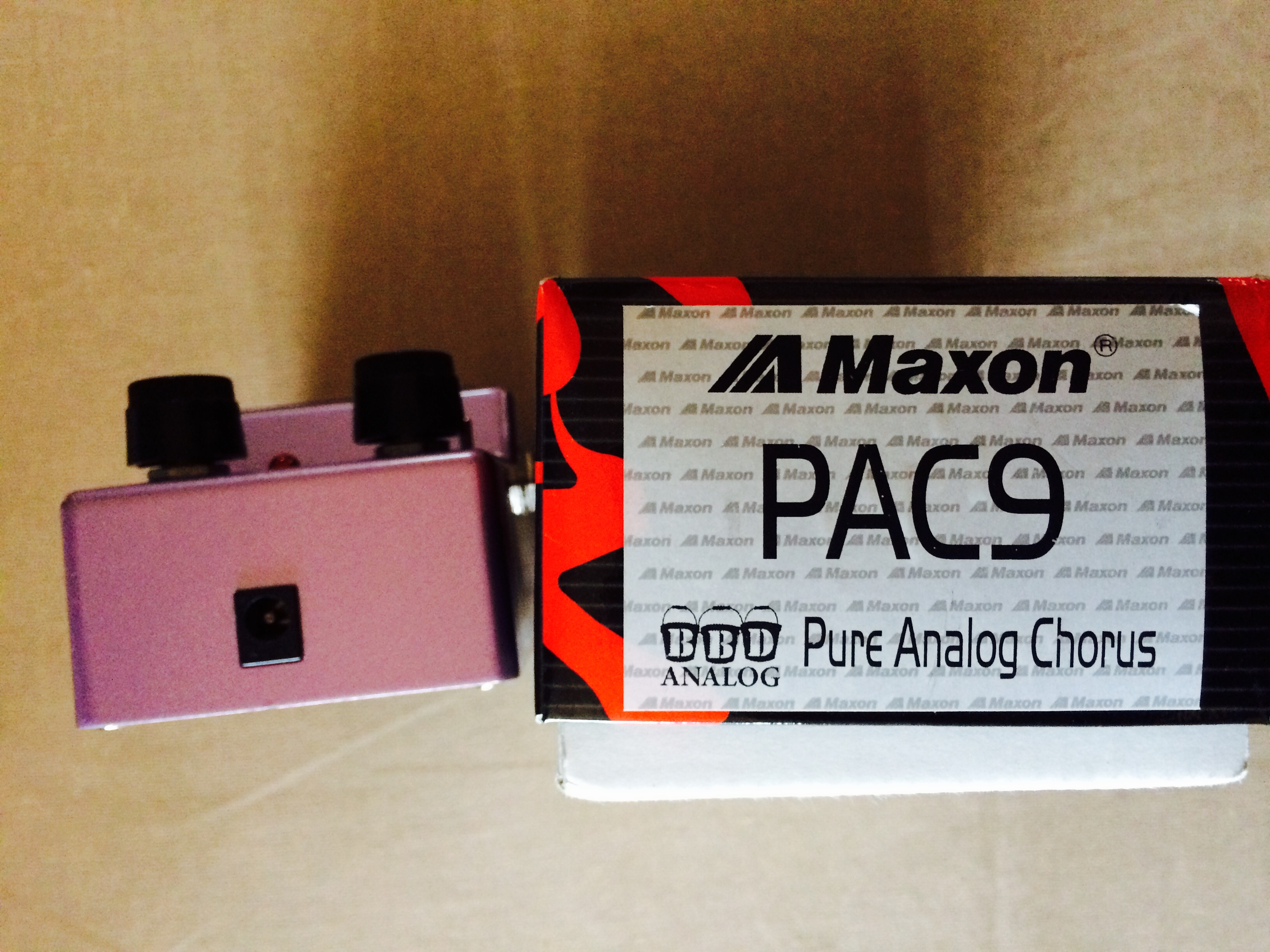 PAC9 PURE ANALOG CHORUS - Maxon PAC9 Pure Analog Chorus - Audiofanzine