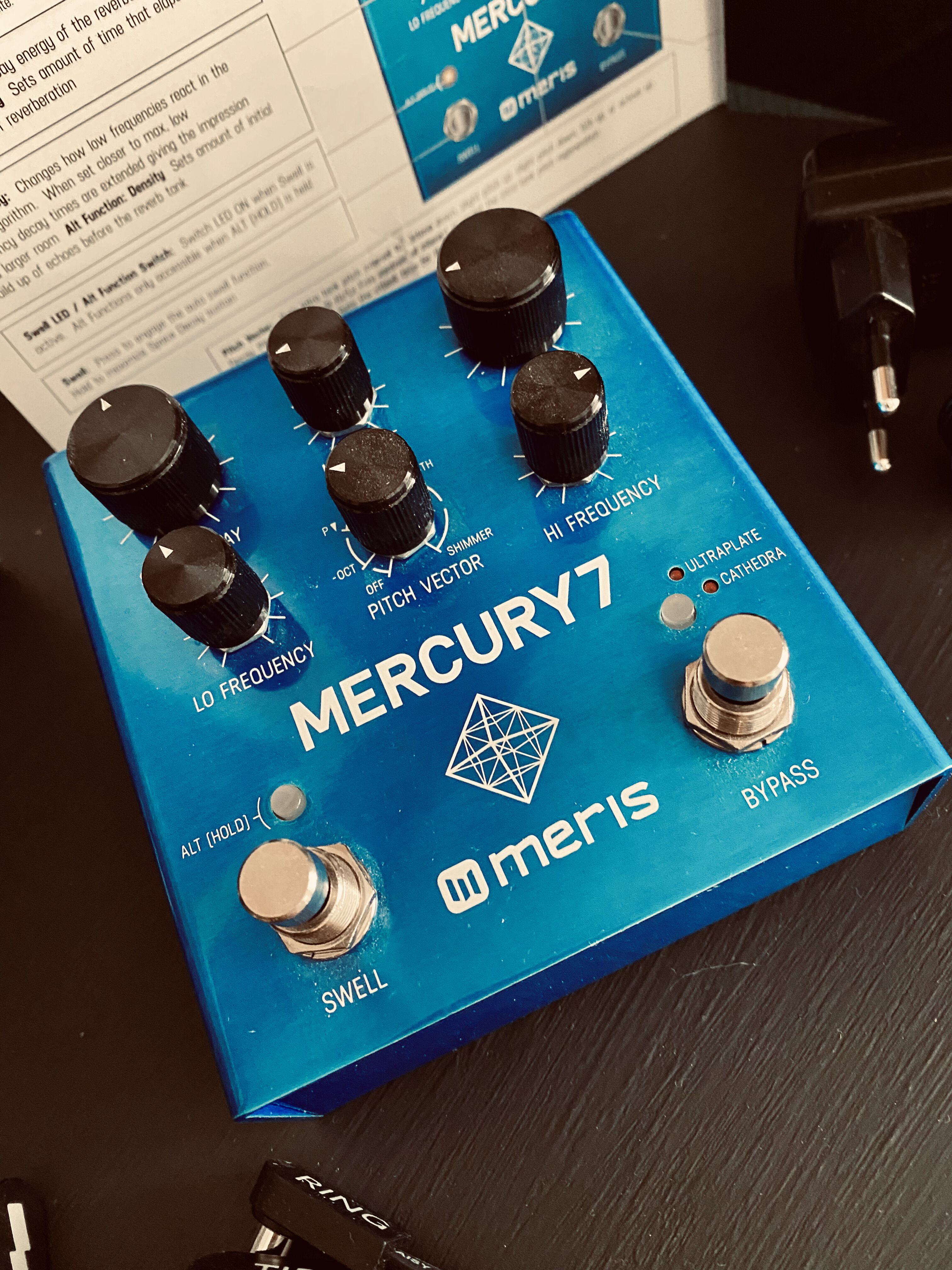 Mercury7 Reverb Pedal - Meris Mercury7 Reverb Pedal - Audiofanzine