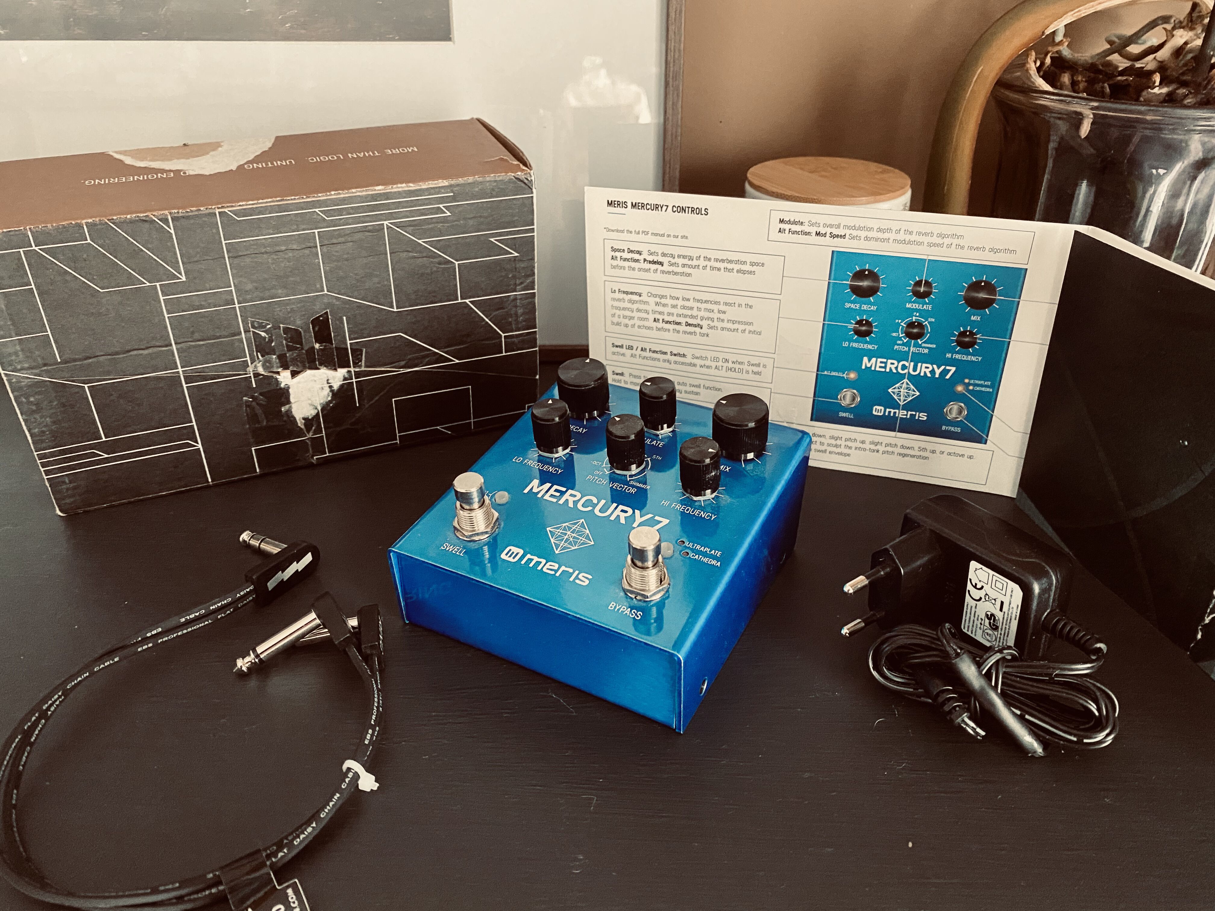 Mercury7 Reverb Pedal - Meris Mercury7 Reverb Pedal - Audiofanzine