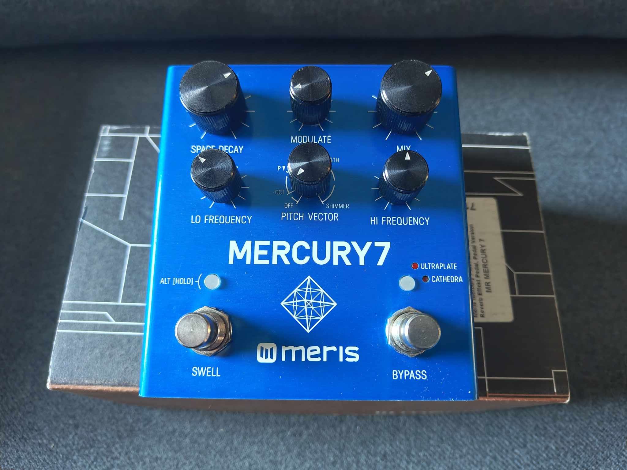 Mercury7 Reverb Pedal - Meris Mercury7 Reverb Pedal - Audiofanzine