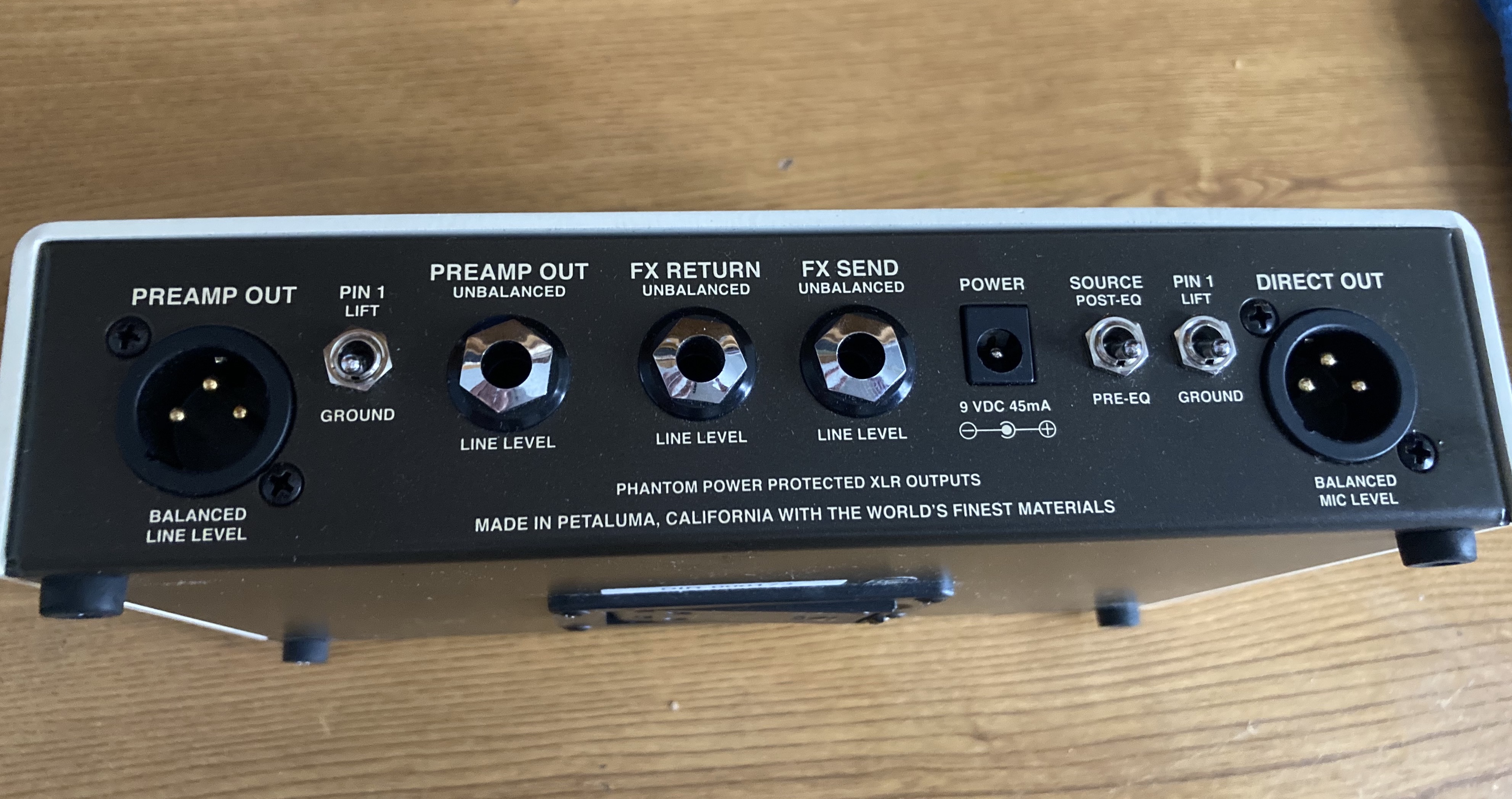 Rosette Acoustic DI Preamplifier Mesa Boogie - Audiofanzine