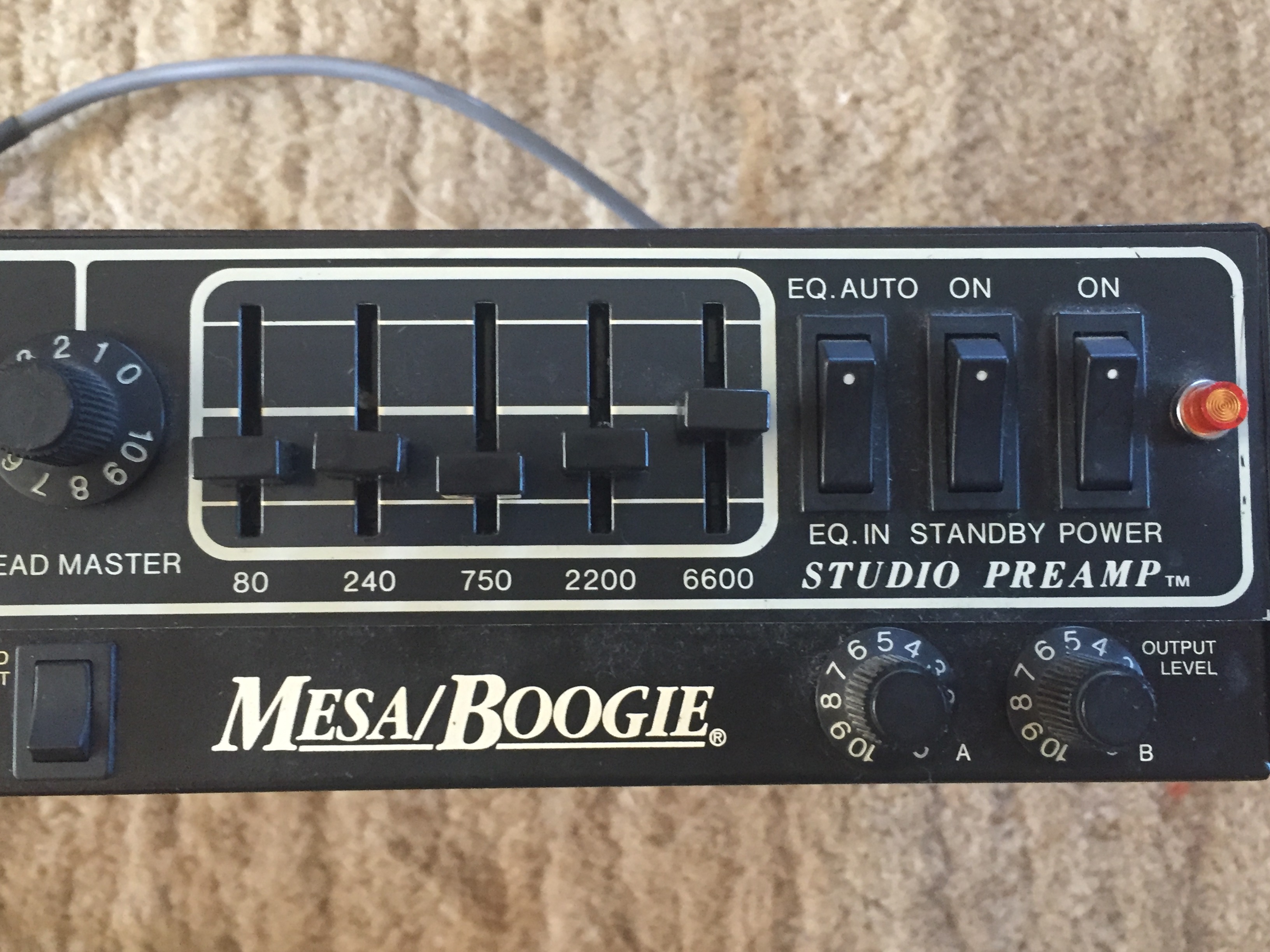 Studio Preamp - Mesa Boogie Studio Preamp - Audiofanzine