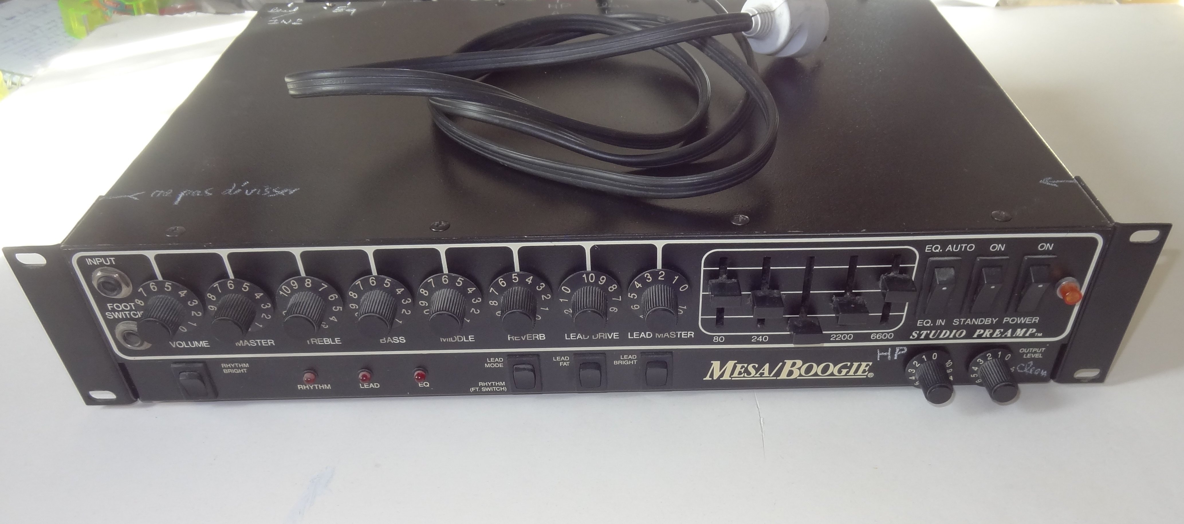 Studio Preamp - Mesa Boogie Studio Preamp - Audiofanzine