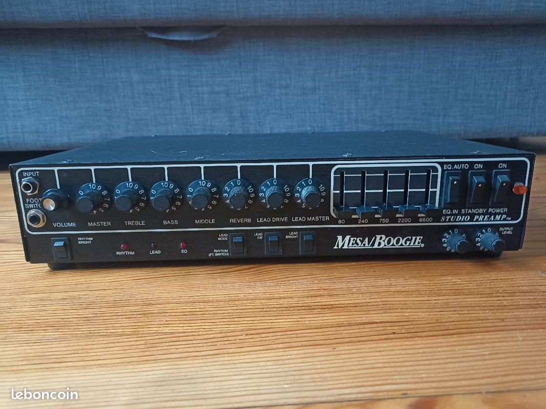 Studio Preamp - Mesa Boogie Studio Preamp - Audiofanzine