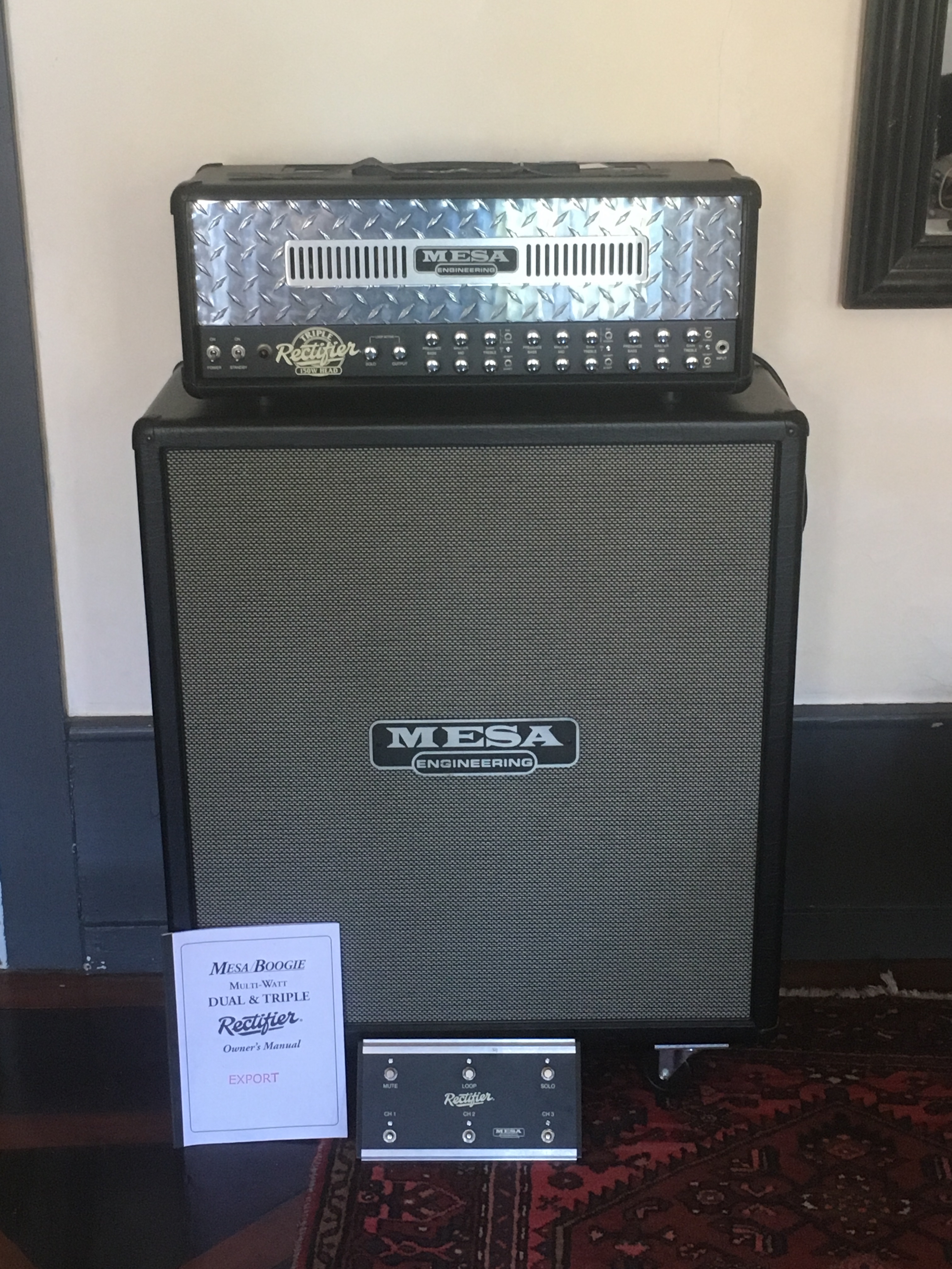 Triple Rectifier Solo Head Mesa Boogie - Audiofanzine