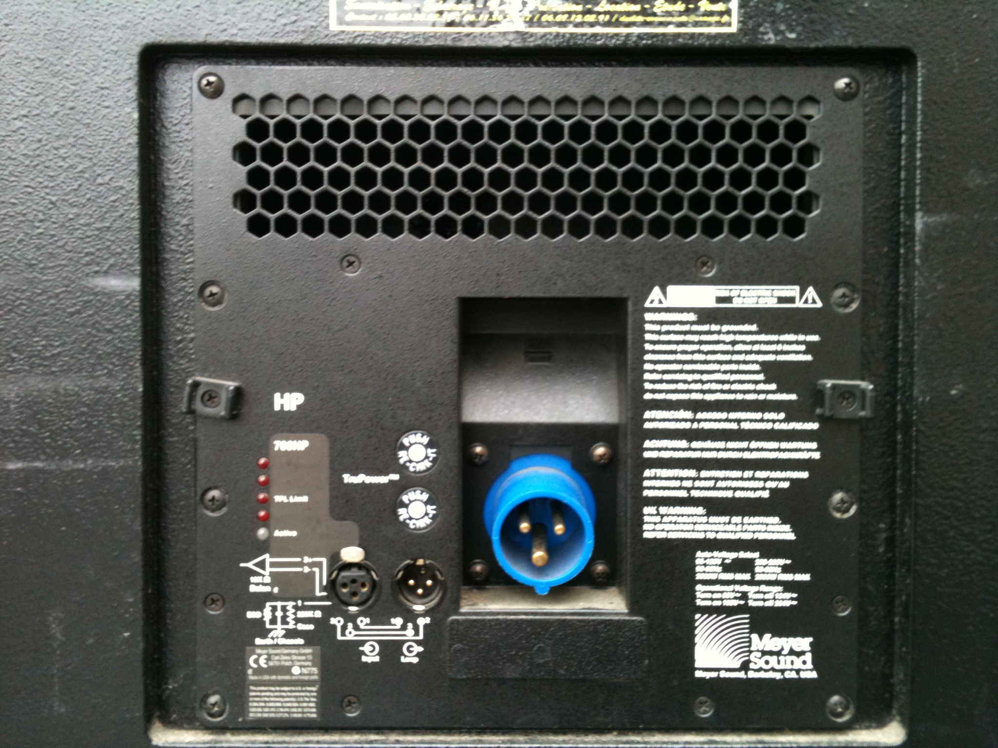 Meyer Sound SUB 700 HP image (#380732) - Audiofanzine