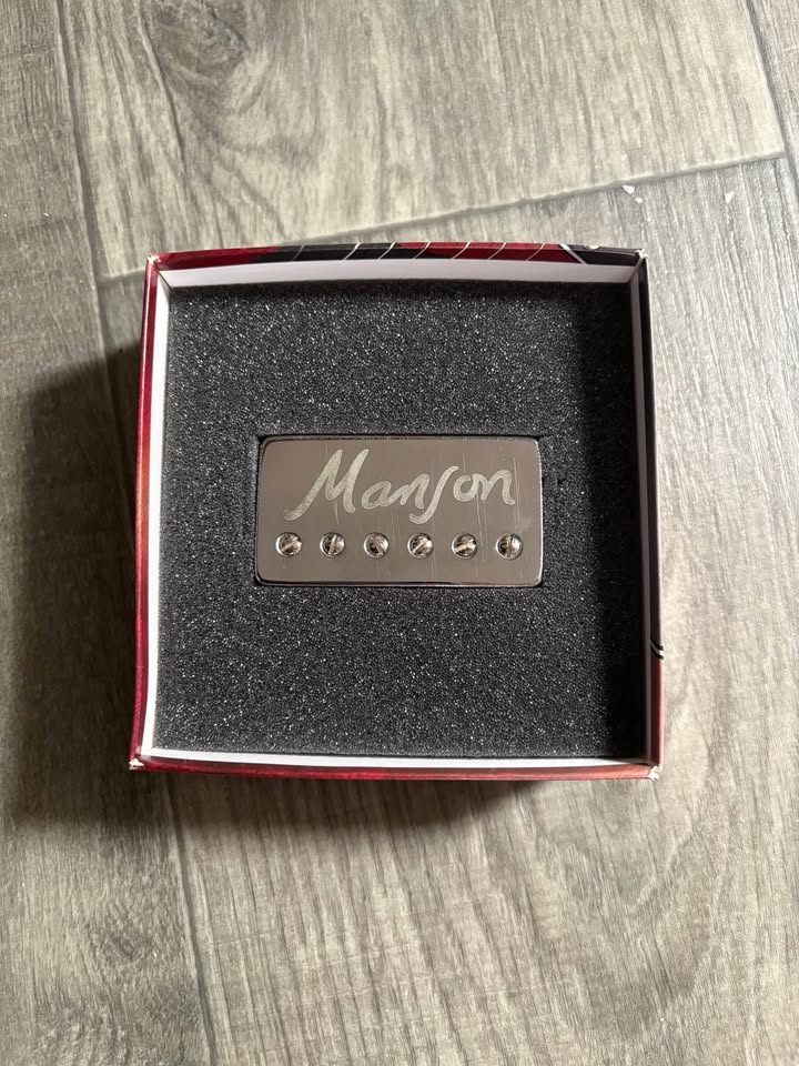 Humbucker Manson / Bare Knuckle MBK-2 (Chrome/Bridge) occasion (Région ...