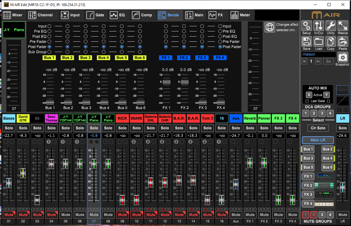MR18 - Midas MR18 - Audiofanzine