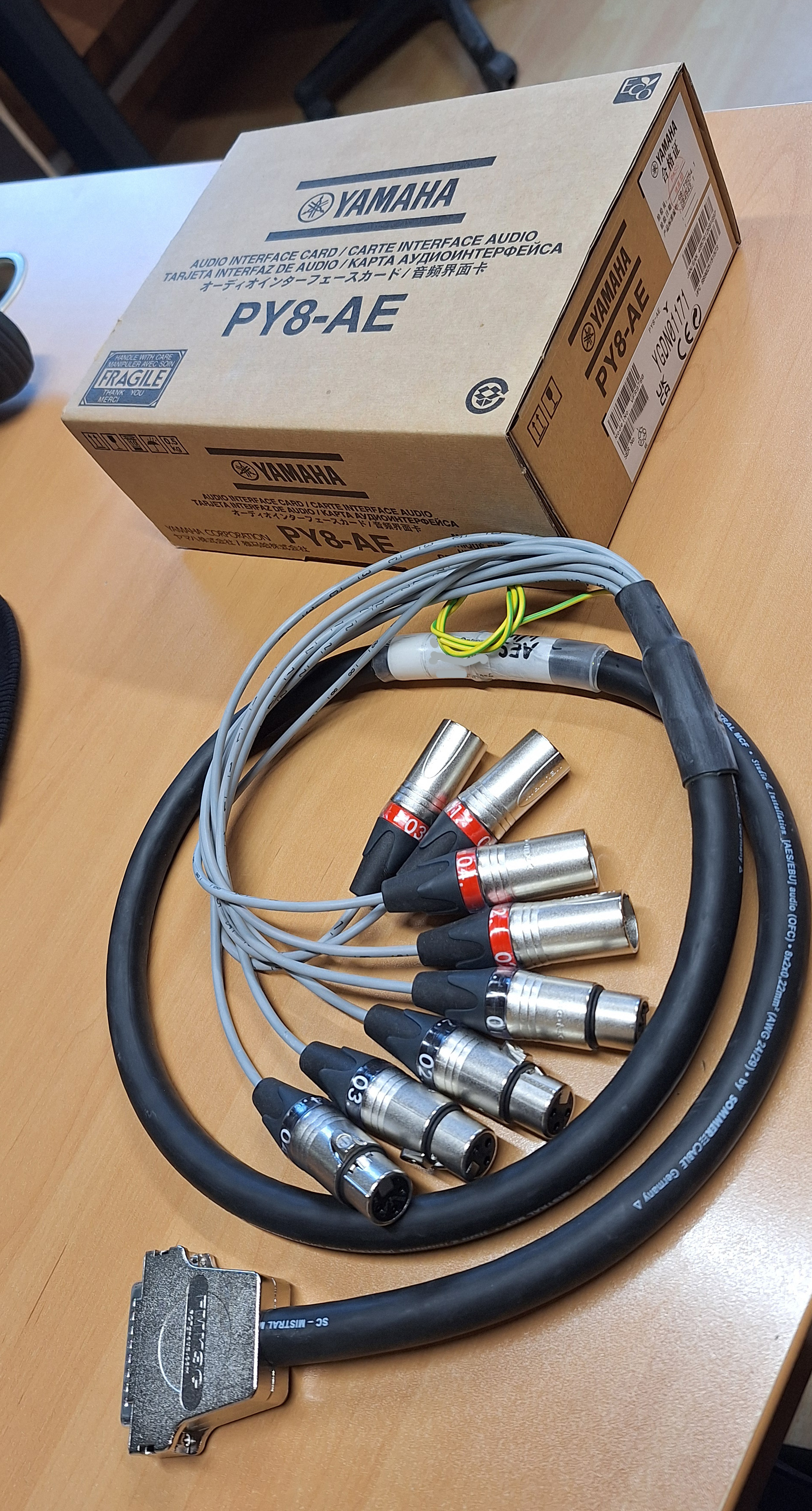 Vends carte AES Yamaha PY8-AE (Rhône-Alpes) - Audiofanzine