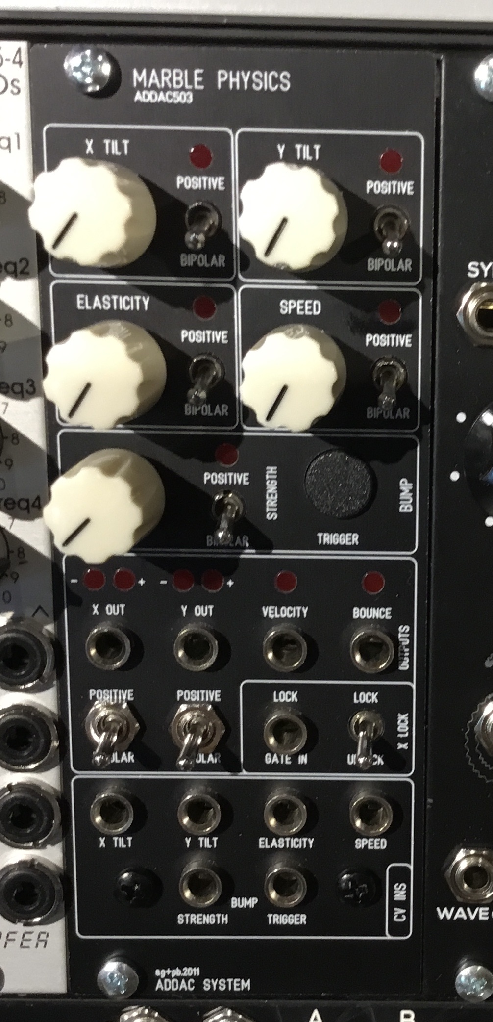 Vends module Eurorack ADDAC 503 Marble Physics (Ile-de-France) - Audiofanzine