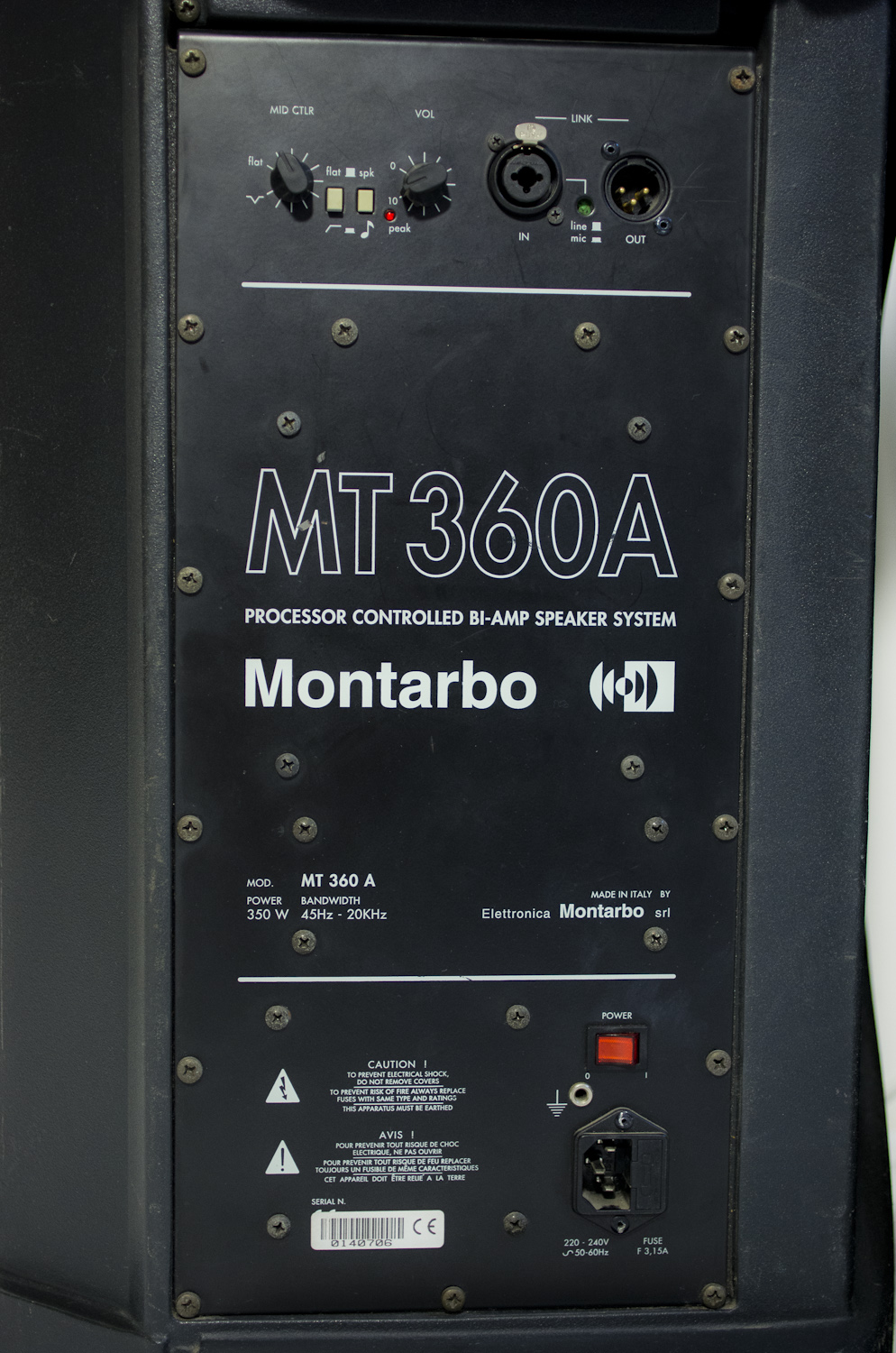 MT 360 A - Montarbo MT 360 A - Audiofanzine