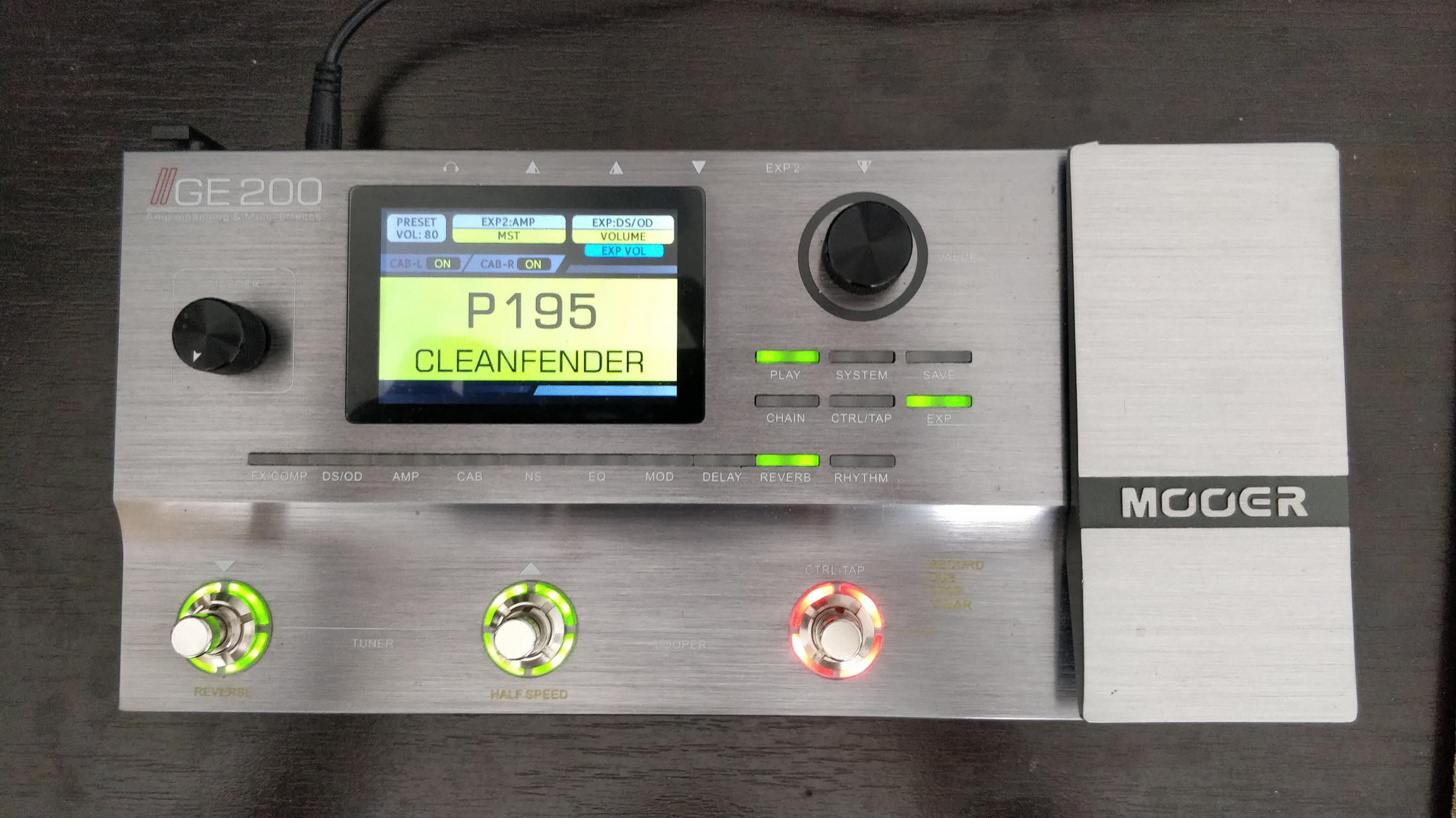 GE200 - Mooer GE200 - Audiofanzine