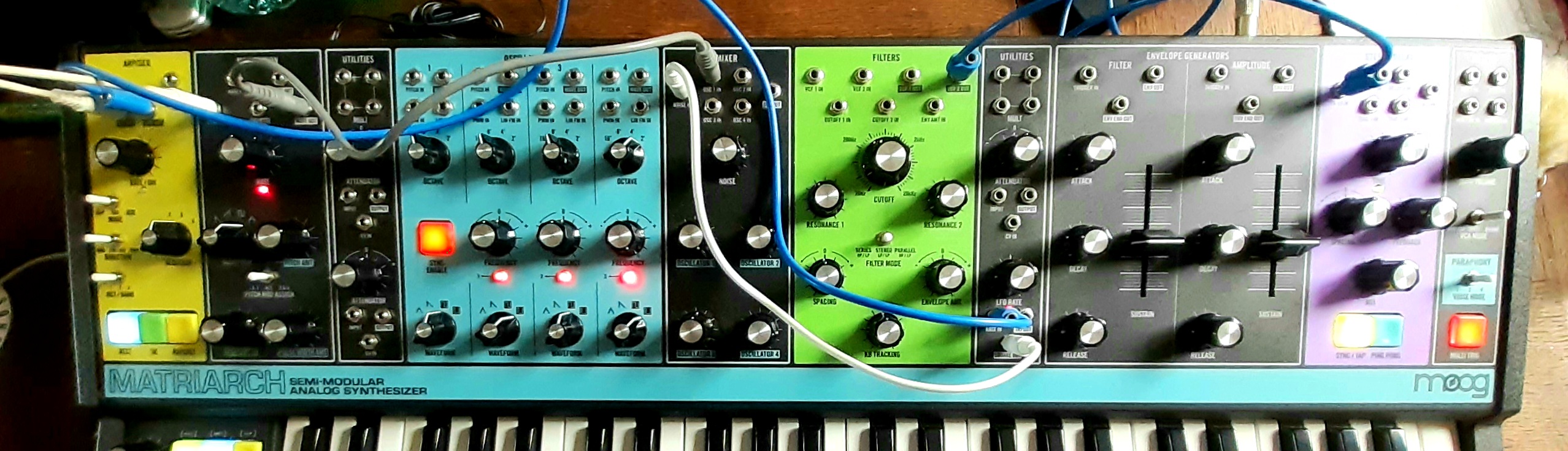 Matriarch - Moog Music Matriarch - Audiofanzine