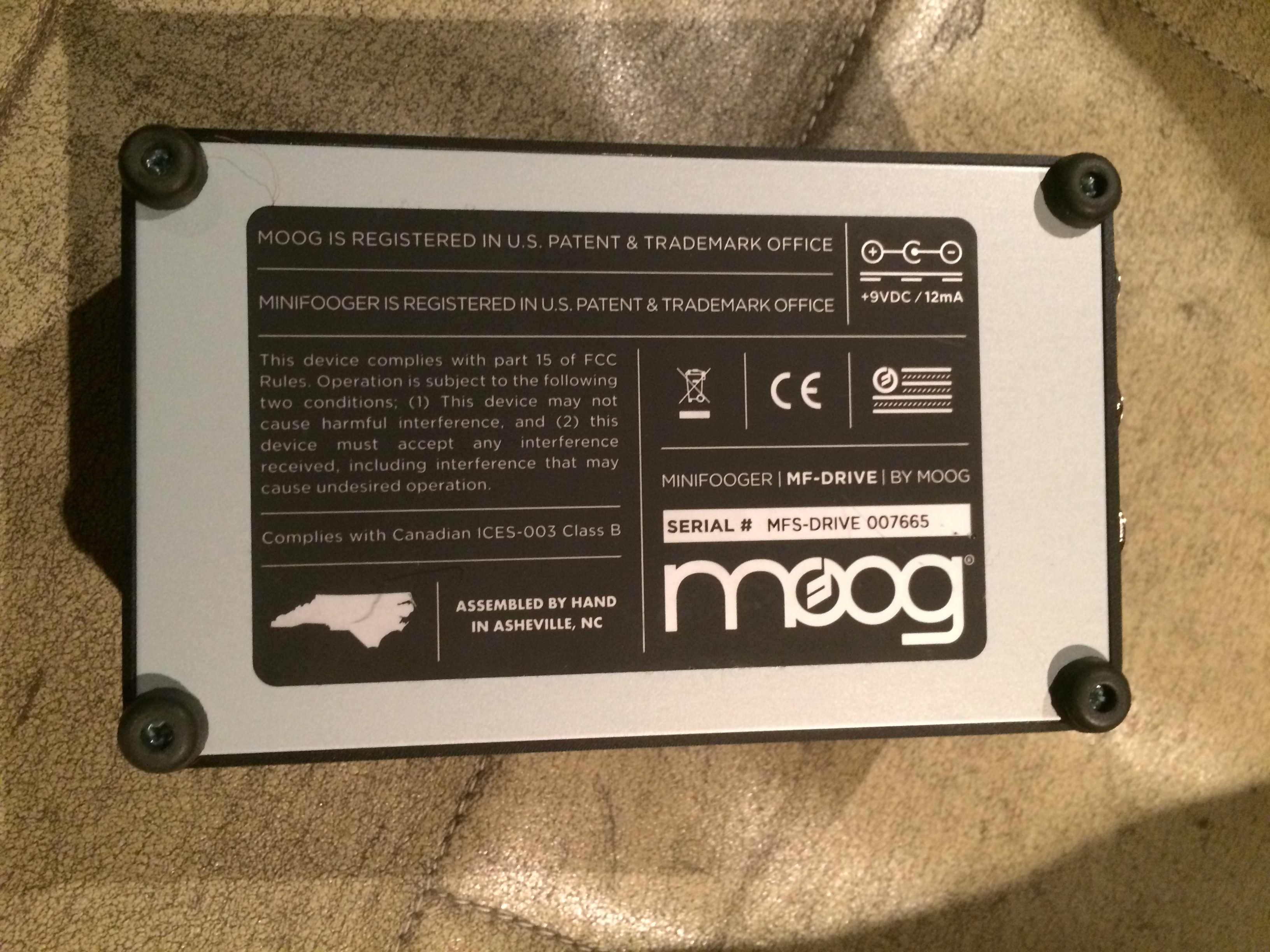 MF Drive - Moog Music MF Drive - Audiofanzine