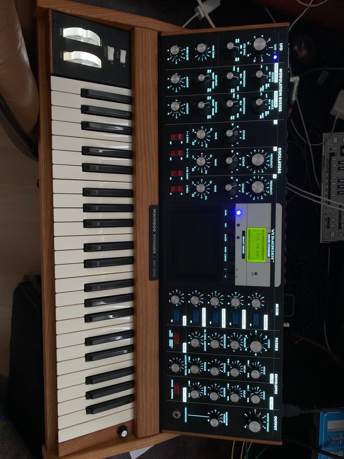 Minimoog Voyager Performer Edition Moog Music - Audiofanzine