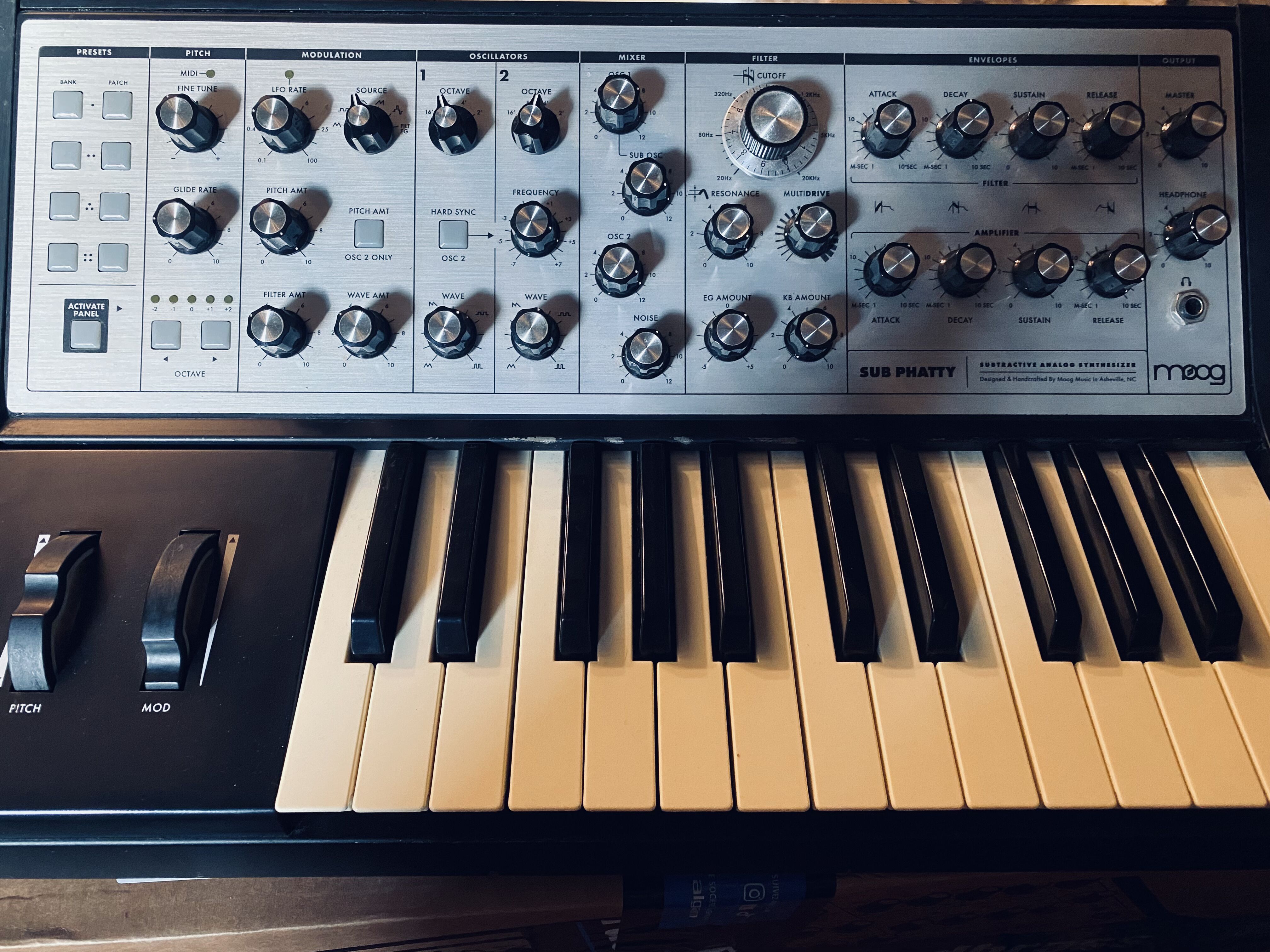 Sub Phatty - Moog Music Sub Phatty - Audiofanzine