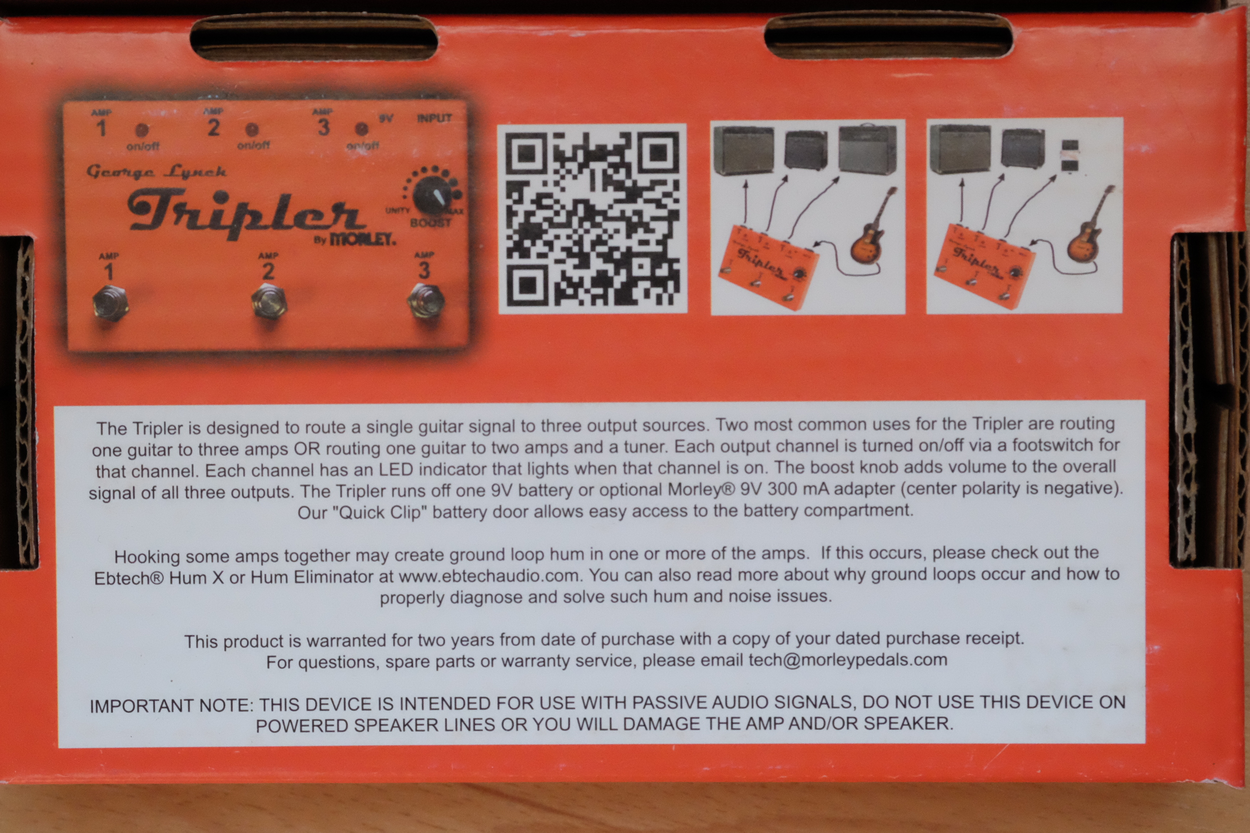 George Lynch Tripler - Morley George Lynch Tripler - Audiofanzine