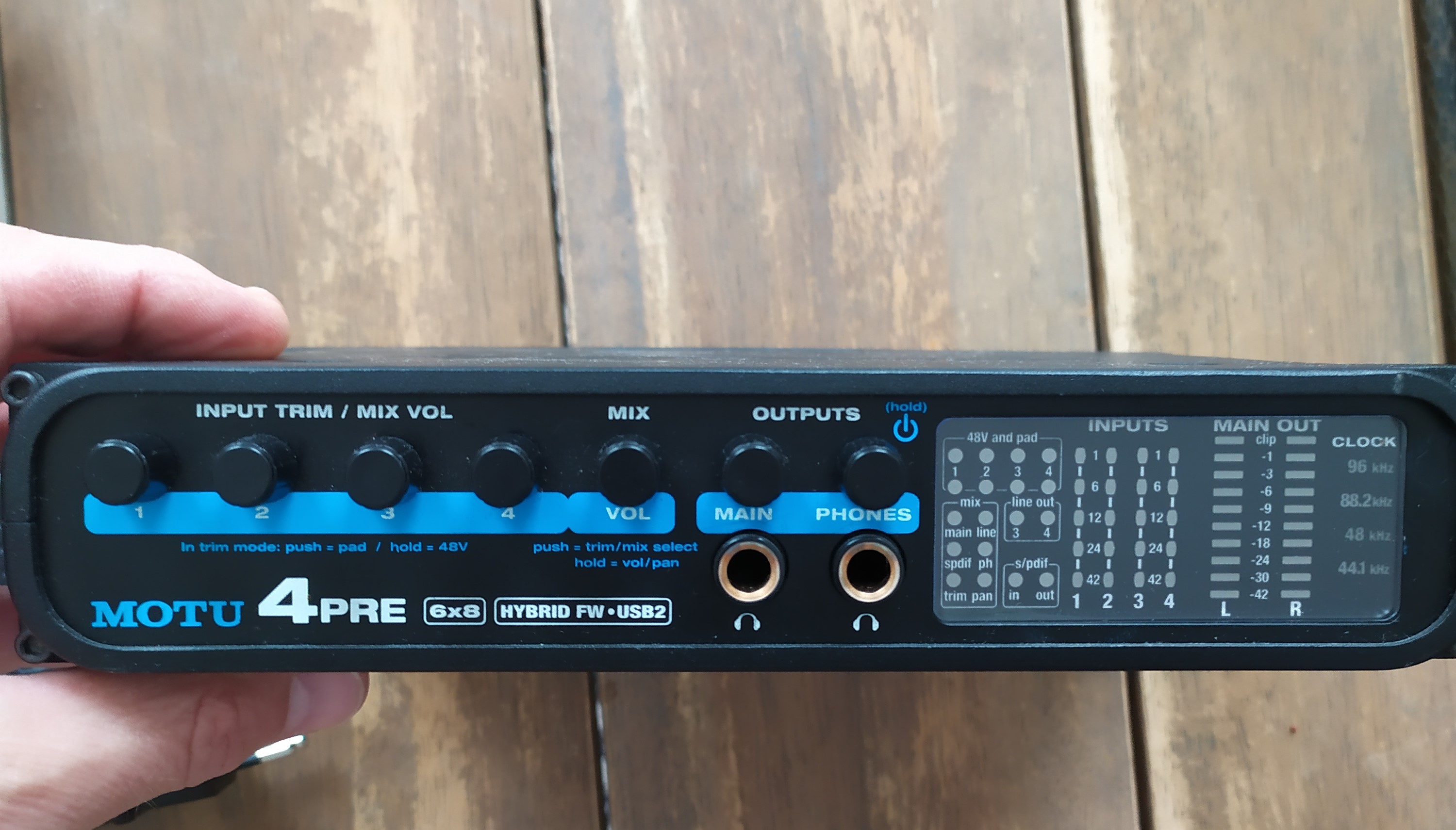 4PRE Hybrid - MOTU 4PRE Hybrid - Audiofanzine