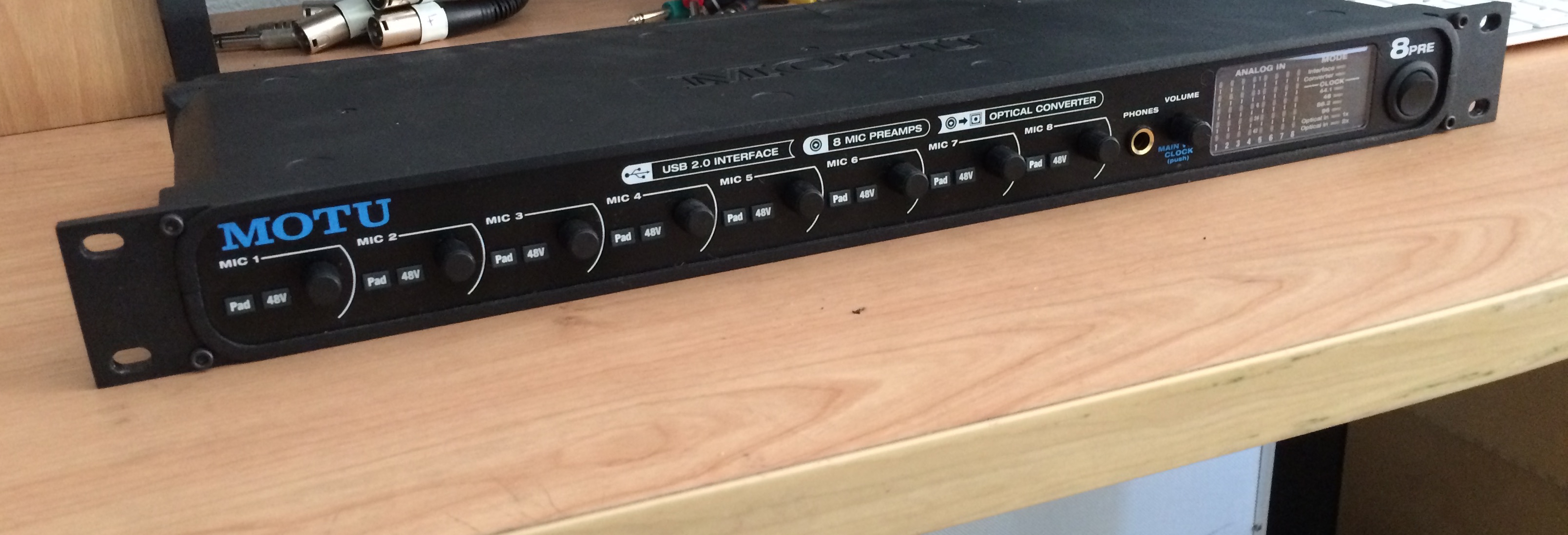 8PRE USB - MOTU 8pre USB - Audiofanzine