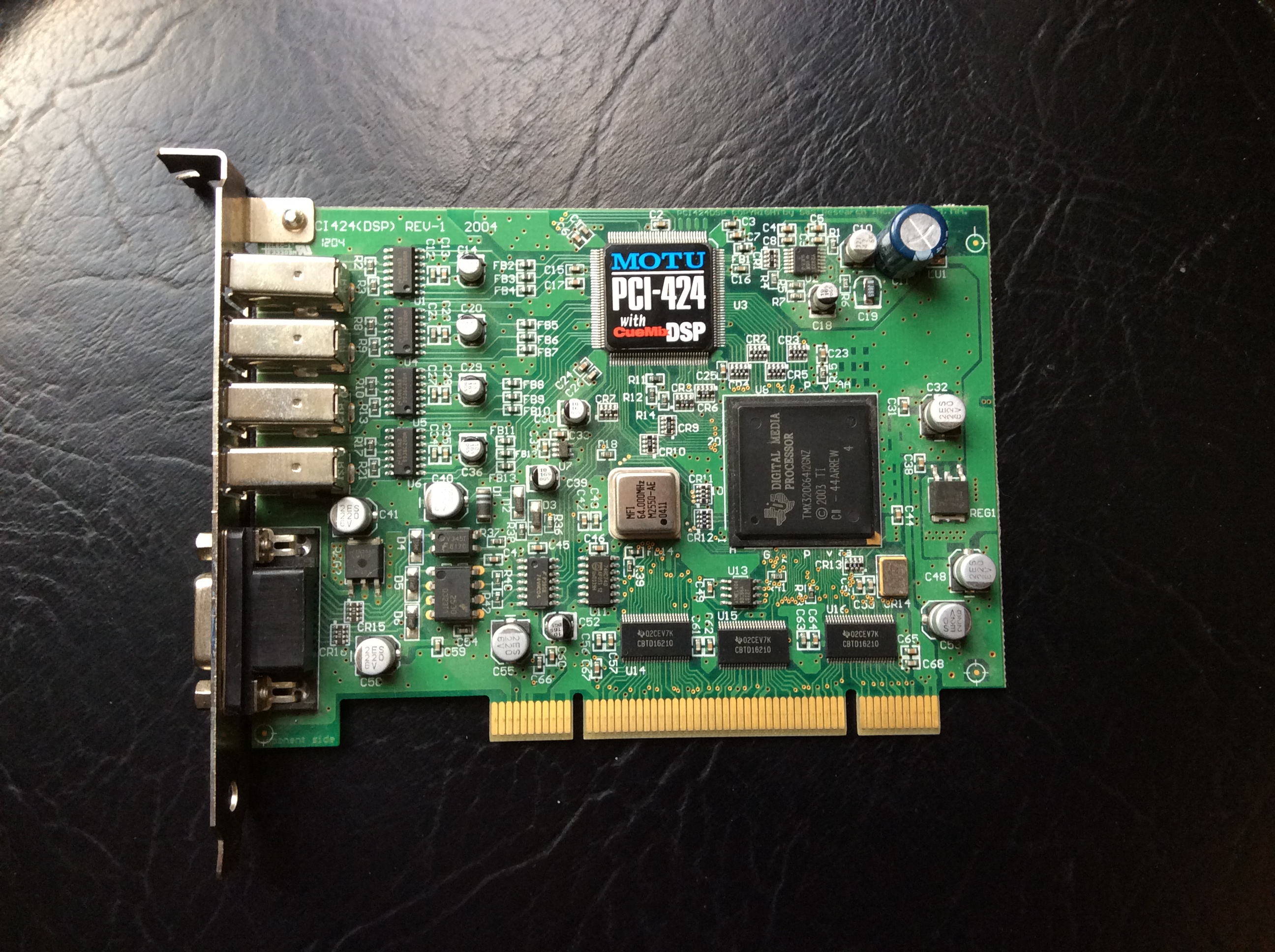 PCI 424 CUE MIX - MOTU PCI 424 CUE MIX - Audiofanzine